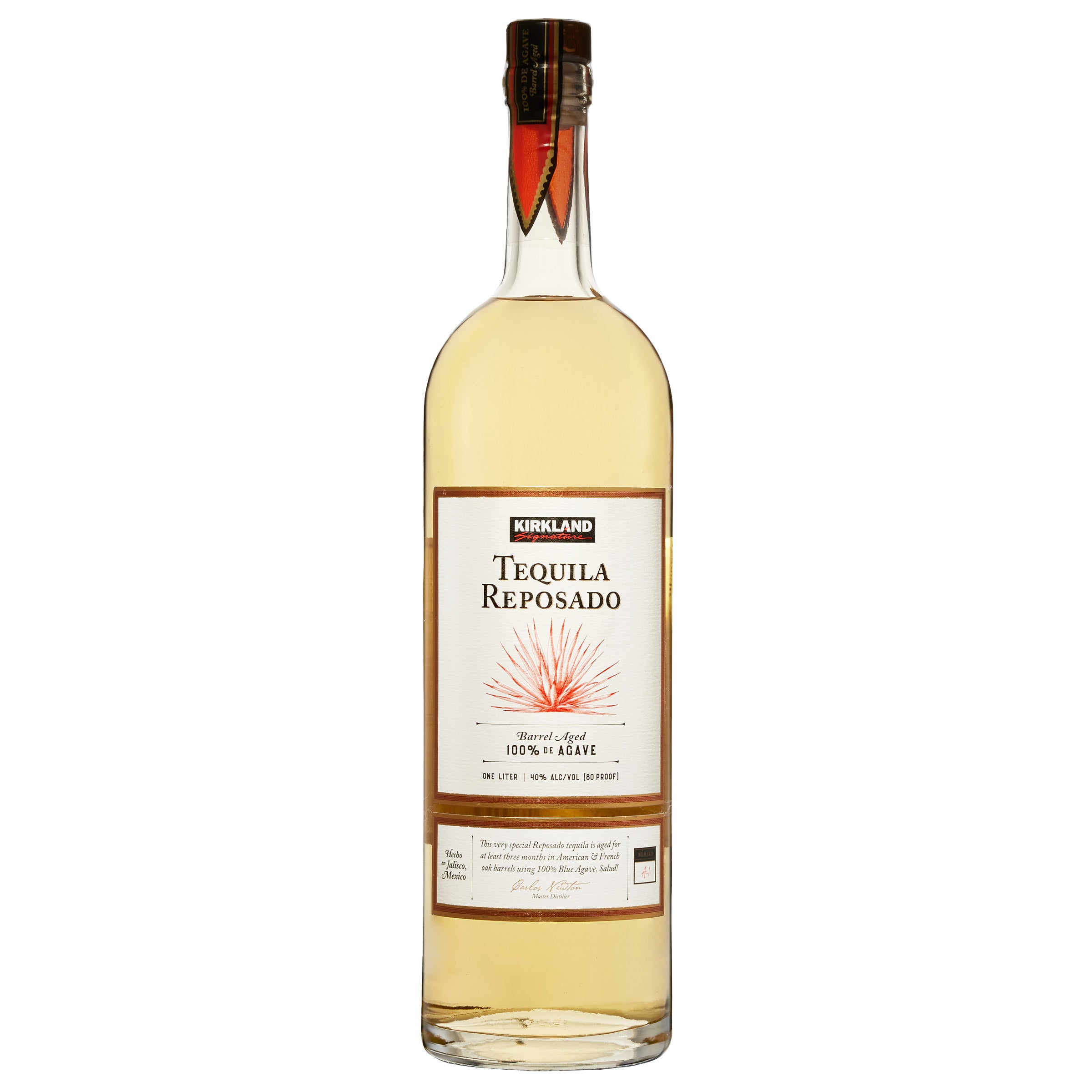 Kirkland Signature Reposado Tequila Mexico 1L - $13.99 at Costco
