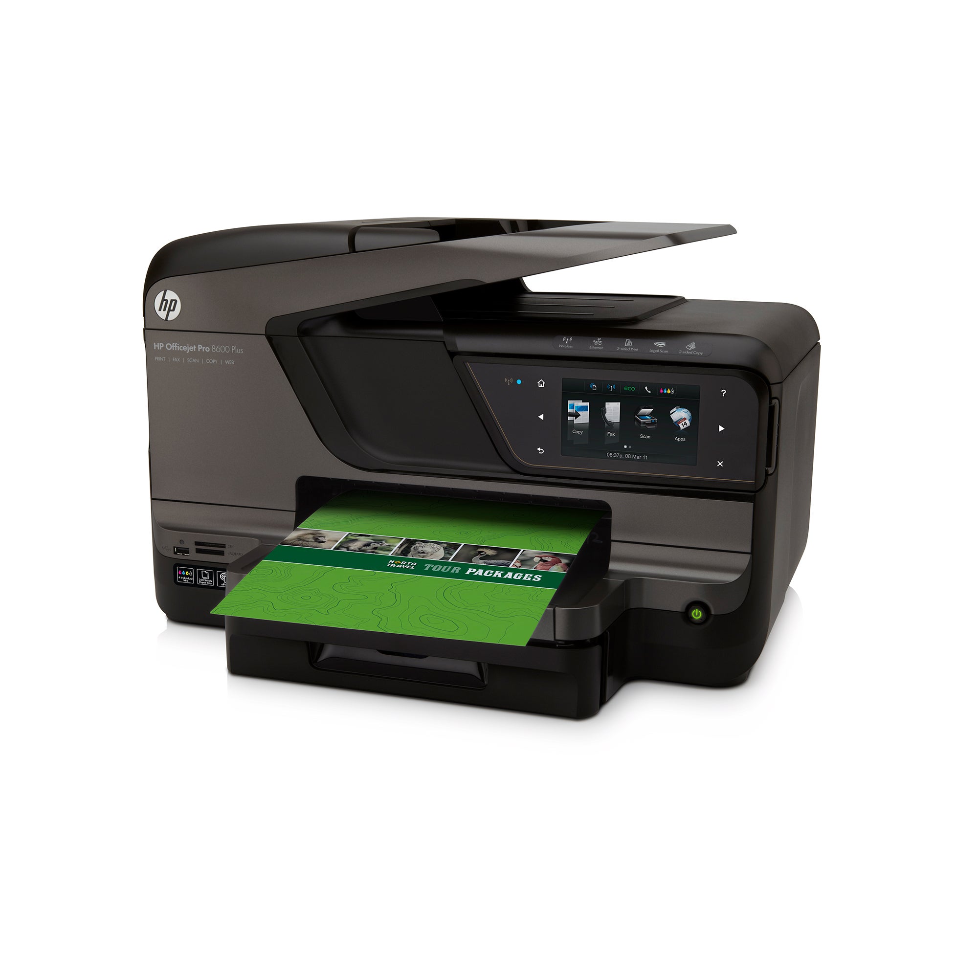 HP Officejet Pro 8600 Plus e-All-in-One Wireless Printer - Print/Scan ...