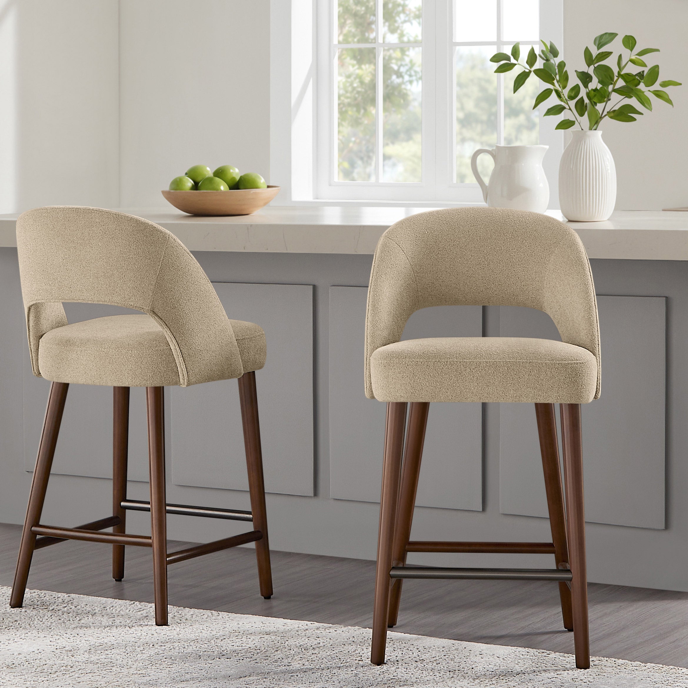 Aiden & Ivy Lilah 2-Pack Counter Stools - $269.99 at Costco