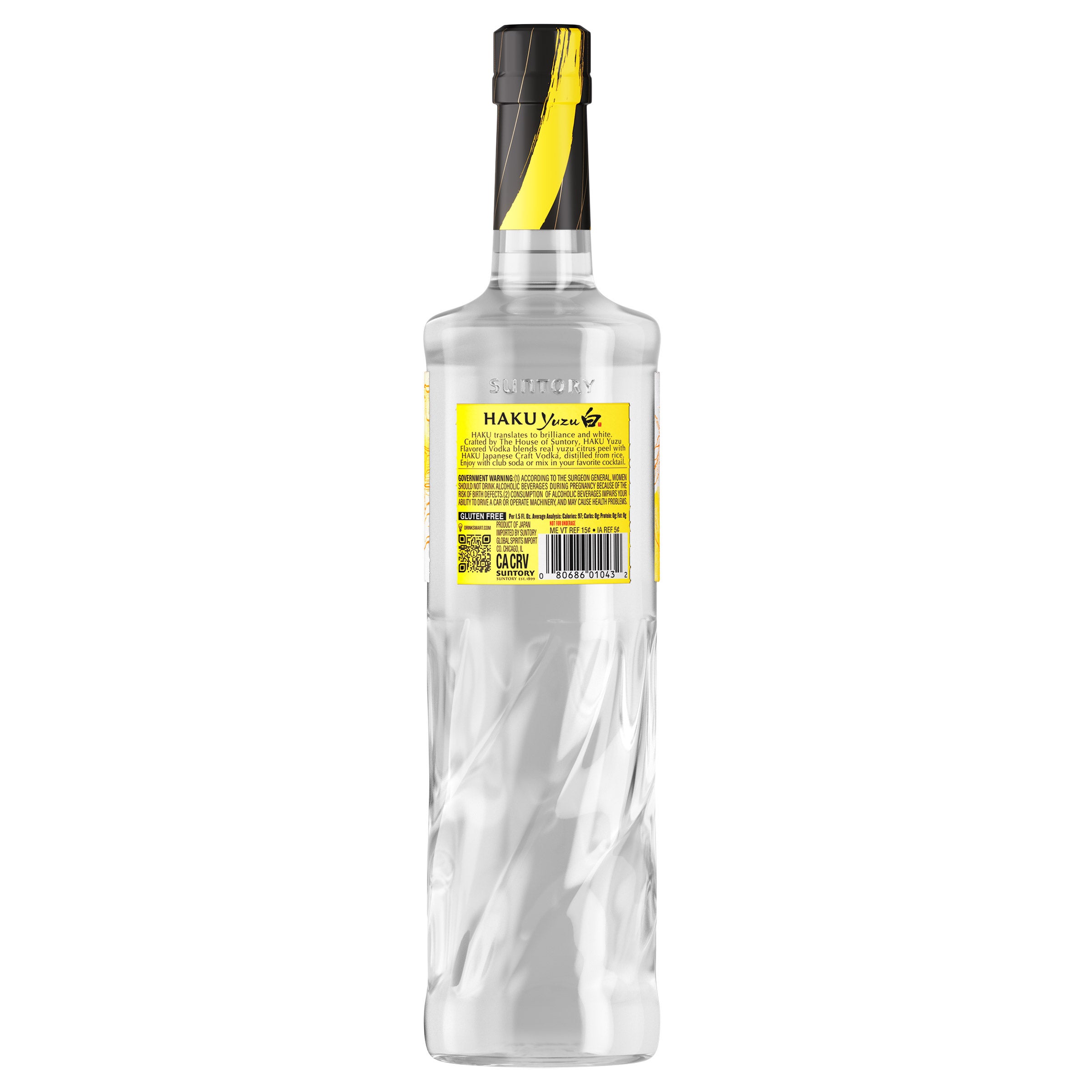 Haku Yuzu Vodka Japan 750ml - $16.07 at Costco