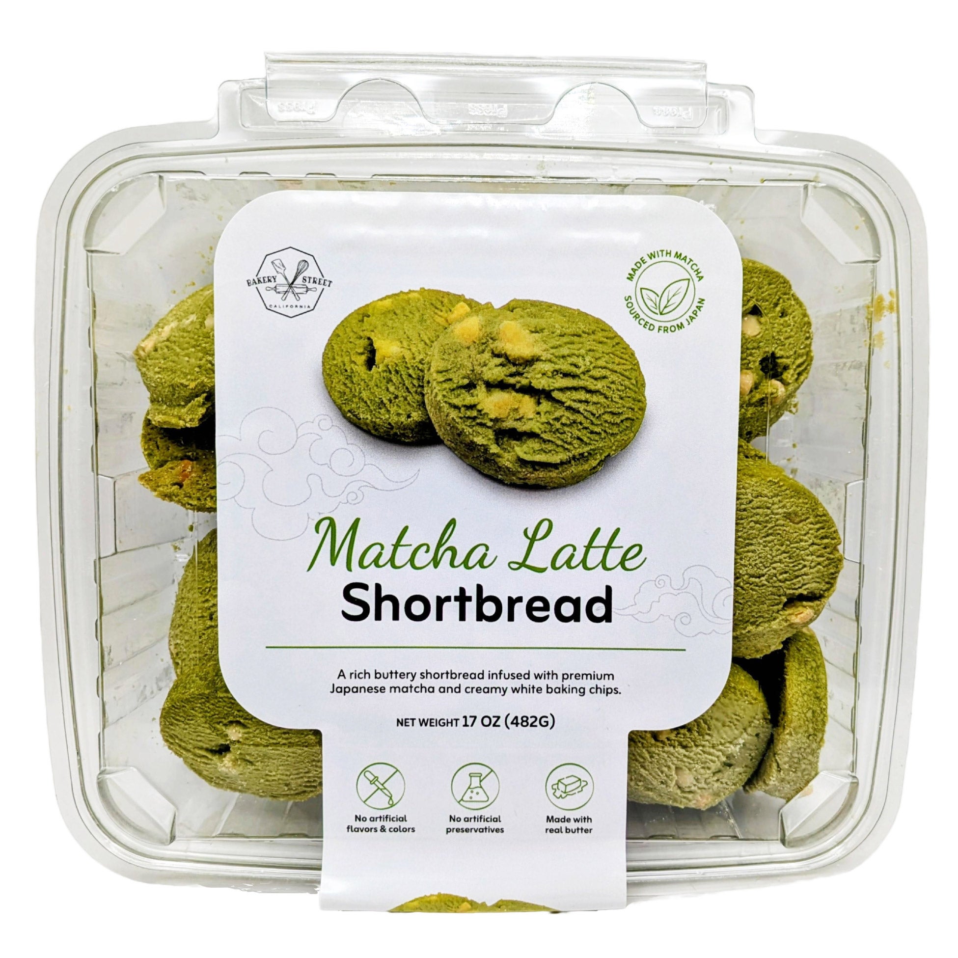 Bakery Street Matcha Latte Shortbread 17 oz (#2011354) - $2.97 (down ...