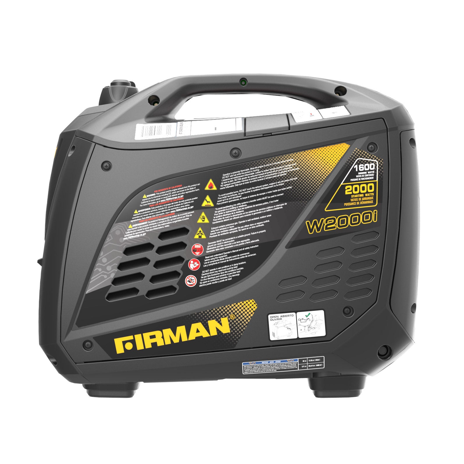 Firman Inverter Generator 2000W Peak / 1600W Run - $399.97 at Costco