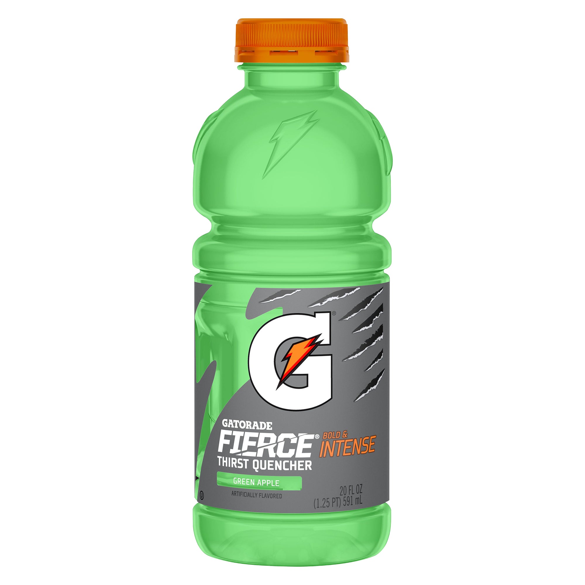 Gatorade Fierce Thirst Quencher, Green Apple/Blue Cherry, 24-Pack, 20 ...