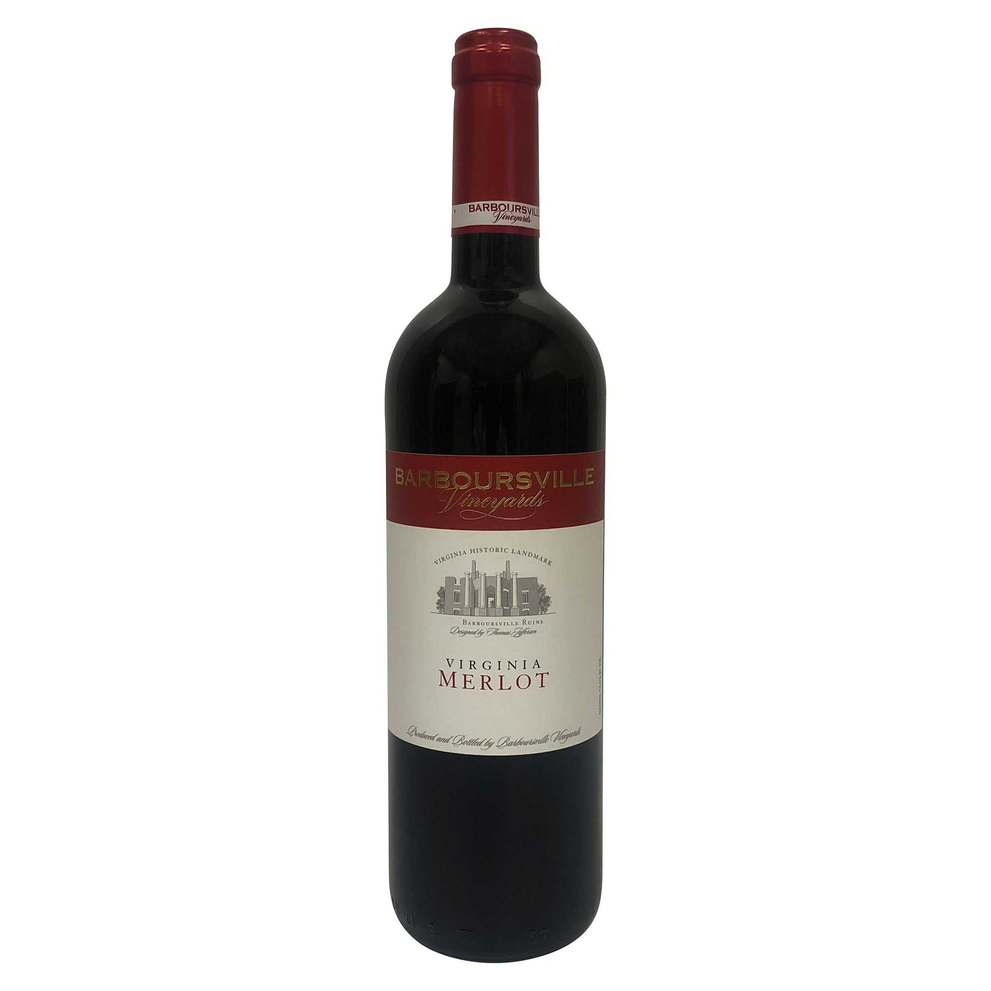 Barboursville Merlot Virginia 750 ML (#195547) - $12.39