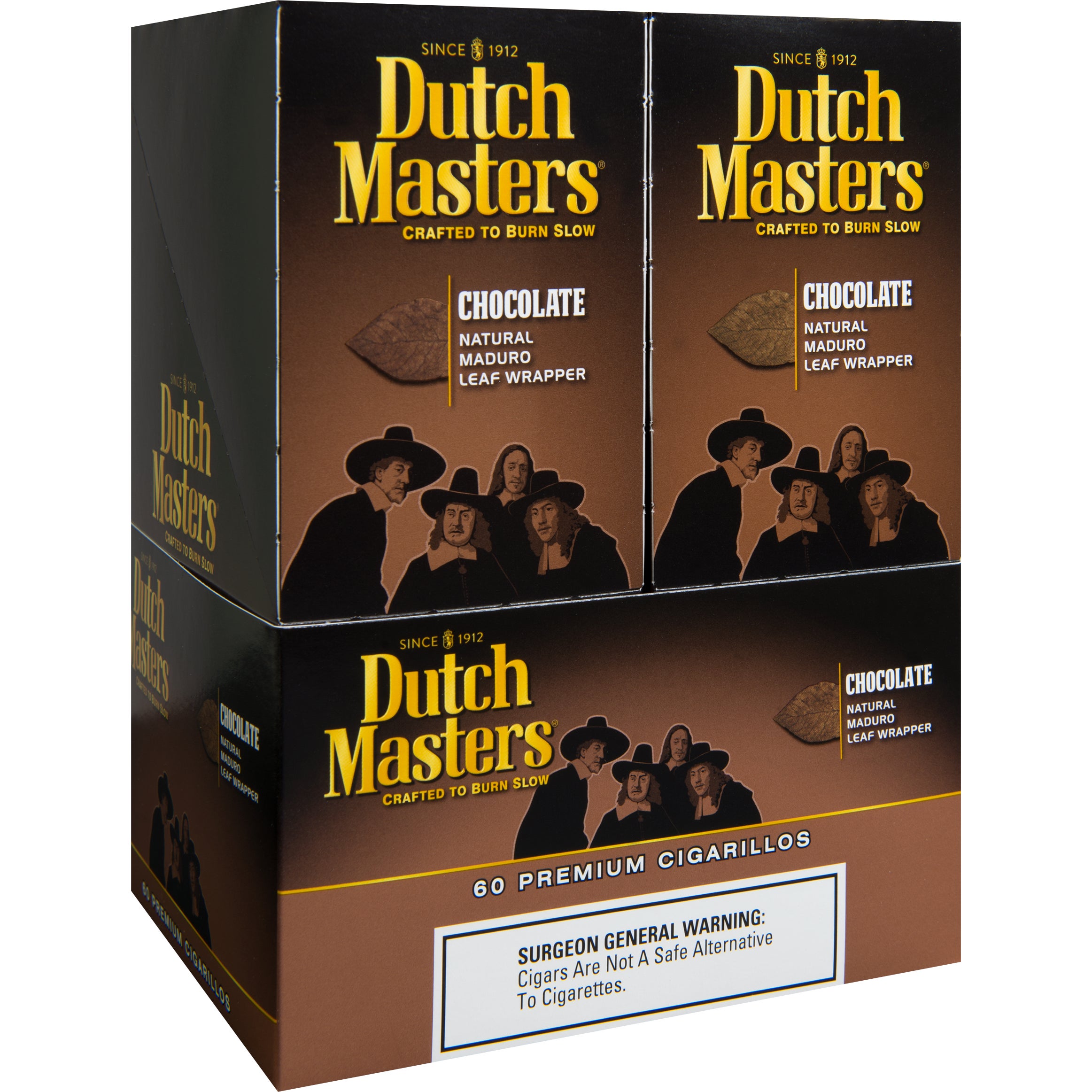 Dutch Masters Chocolate Cigarillo 20/3pk (60 ct) (#1133459) - $88.59