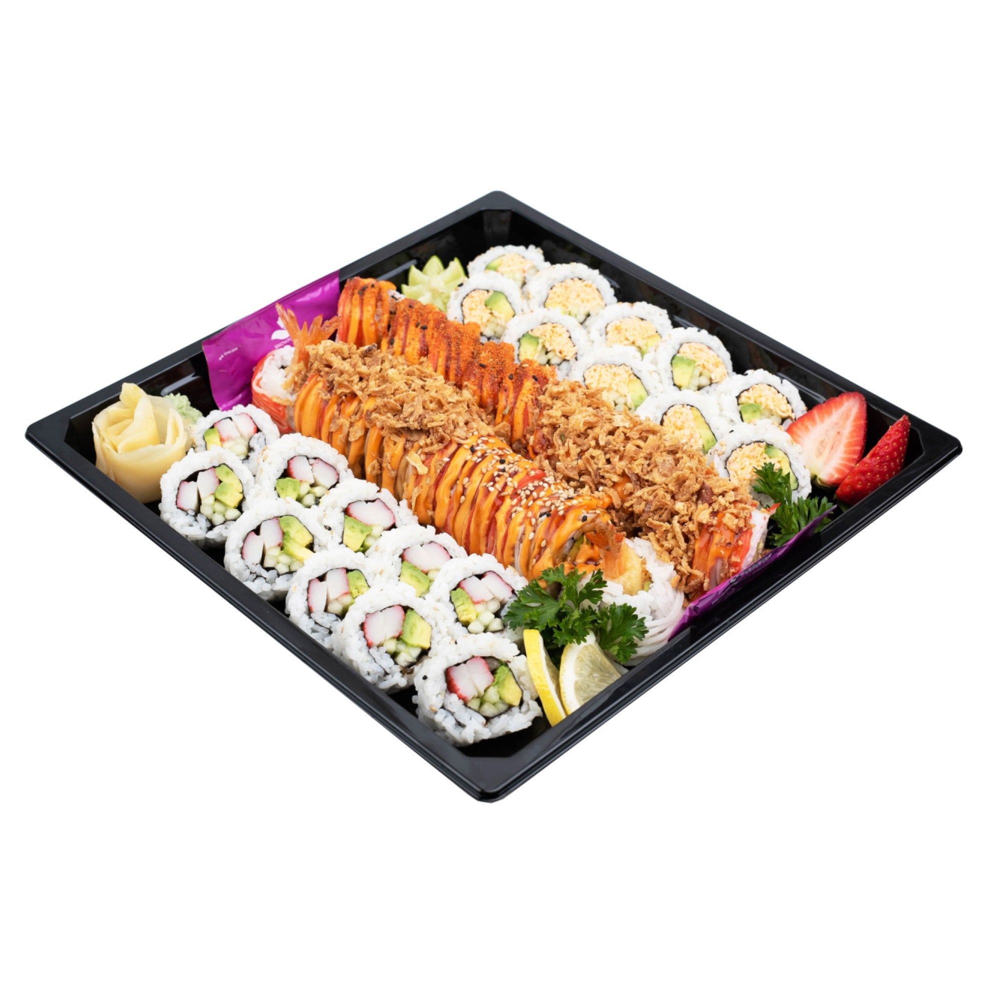Snow Fox Sushi Mahalo Platter 40 Pieces (#1265728) - $25.49
