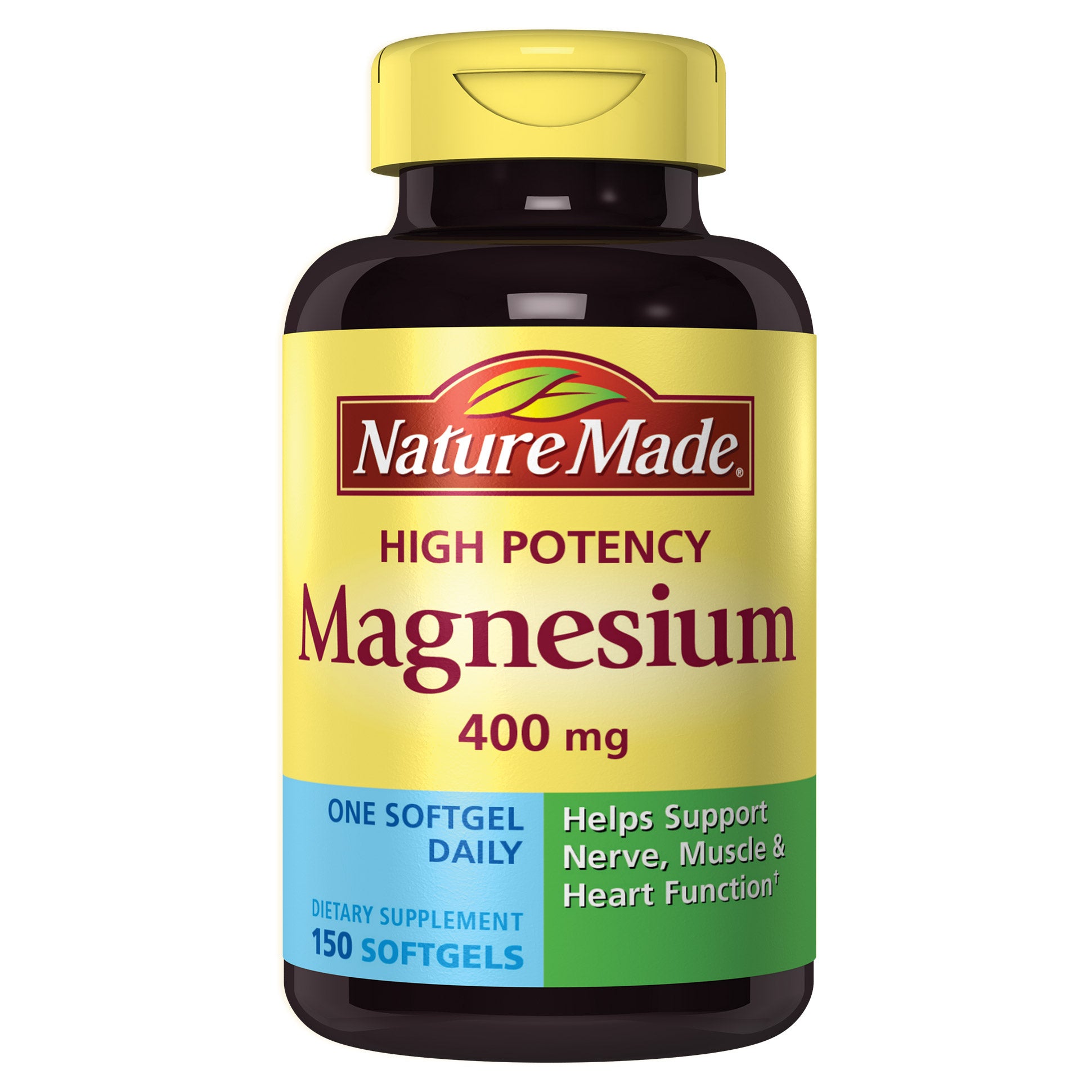 NATURE MADE MAGNESIUM 400MG LIQUID SOFTGEL 150CT - $7.97 at Costco