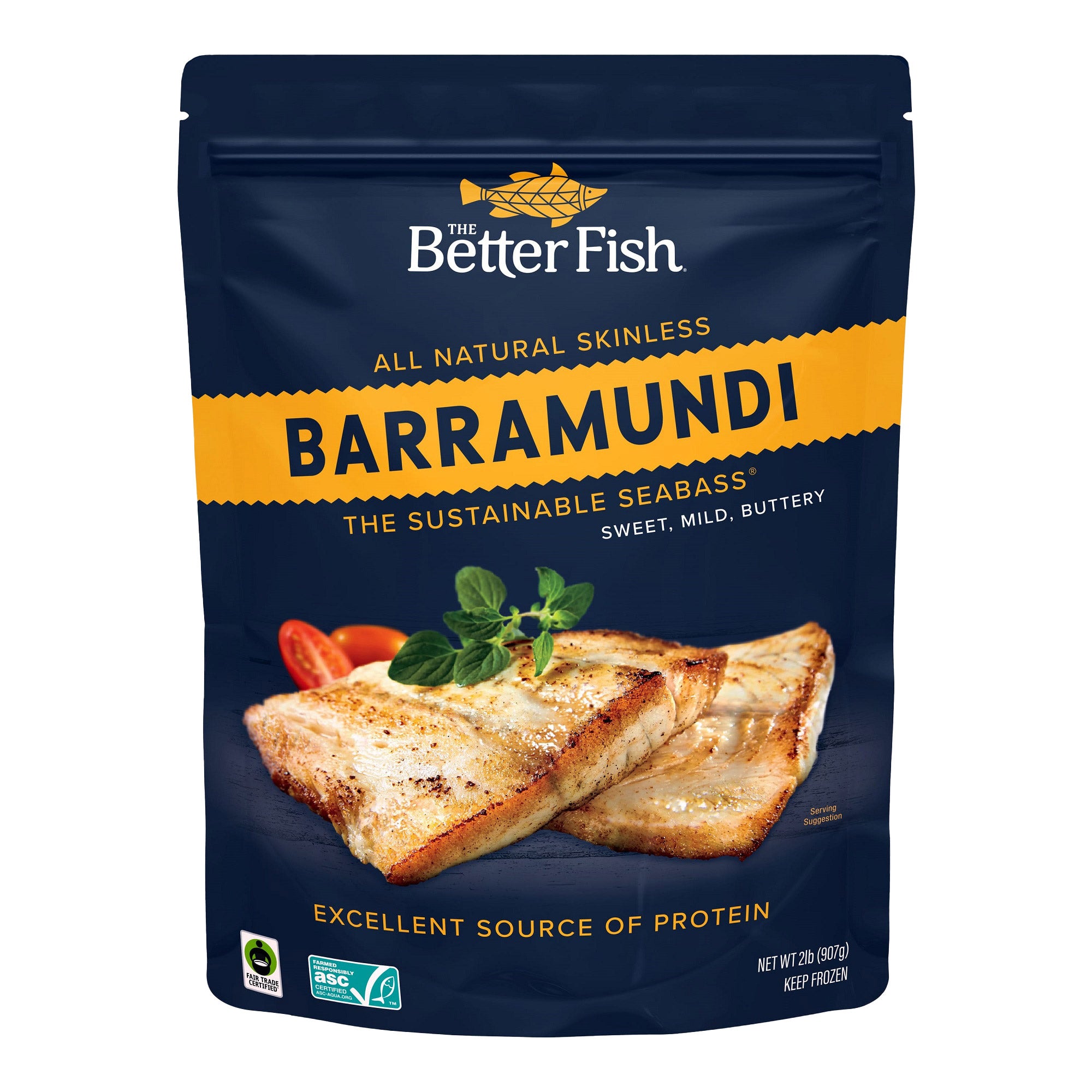 Australis Barramundi Fillets, 2 lbs (#227822) - $21.49 (down from $21.59)