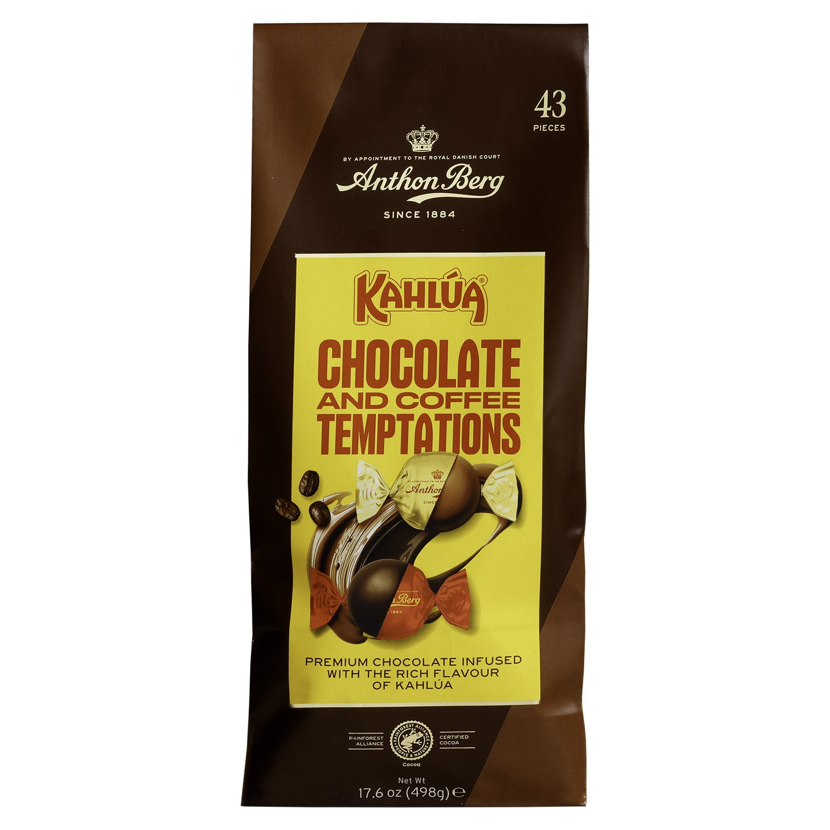 Anthon Berg Kahlúa Chocolate & Coffee Temptations, 17.6 oz (1.1 lbs ...