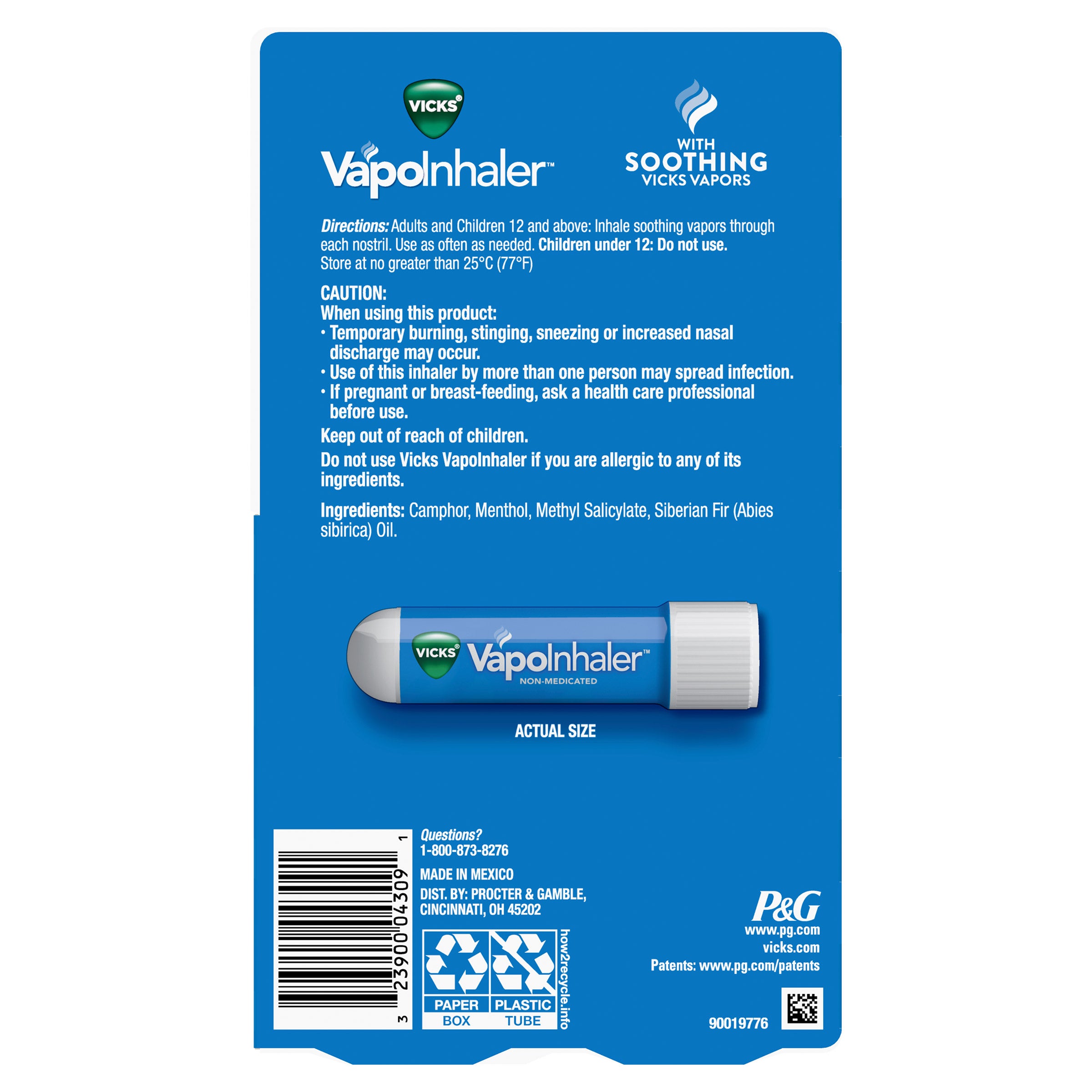 Vicks VapoInhaler 4 Scented Sticks - $14.99 at Costco
