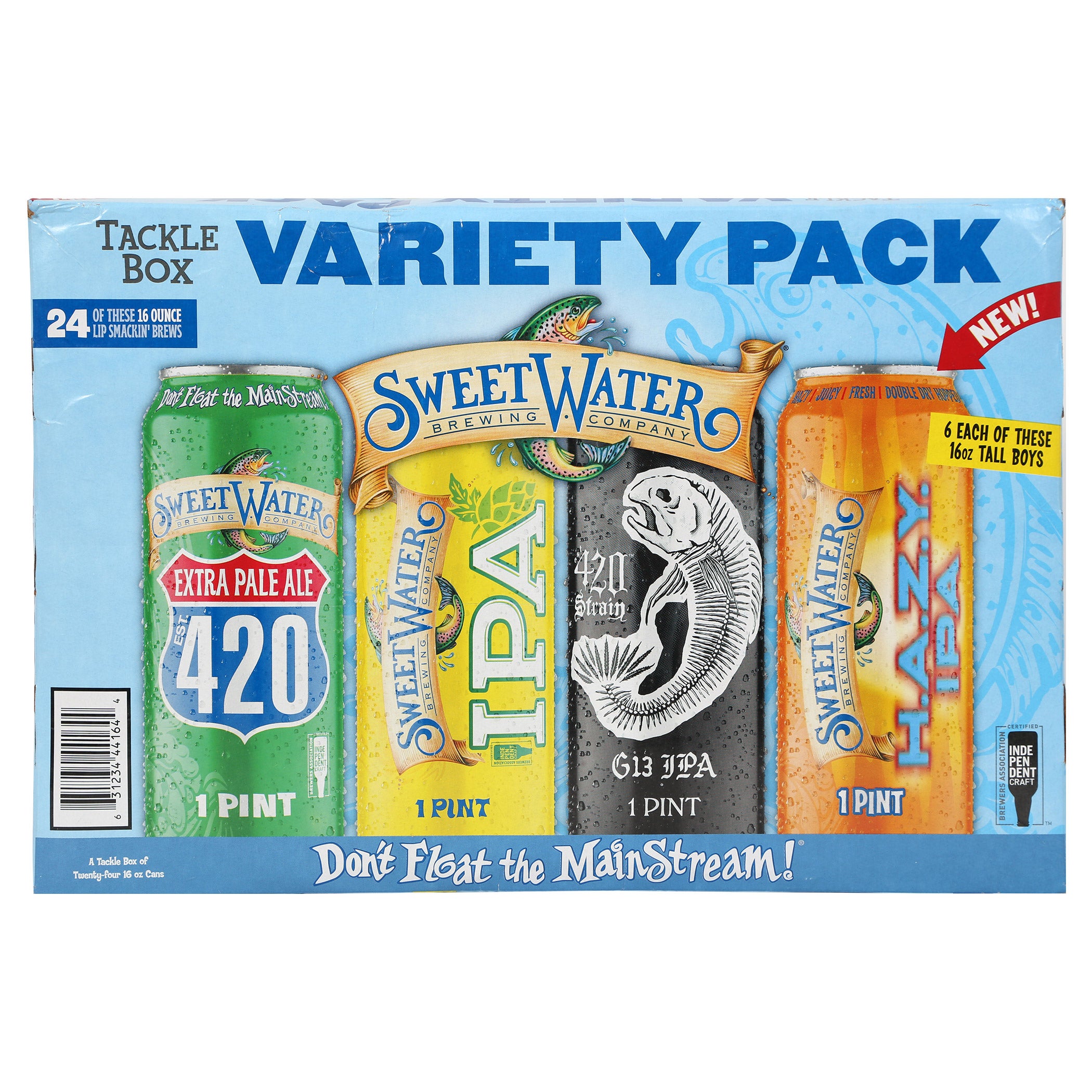 SweetWater Tacklebox Variety Pack 24/16 oz Cans (#1252303) - $29.99 ...