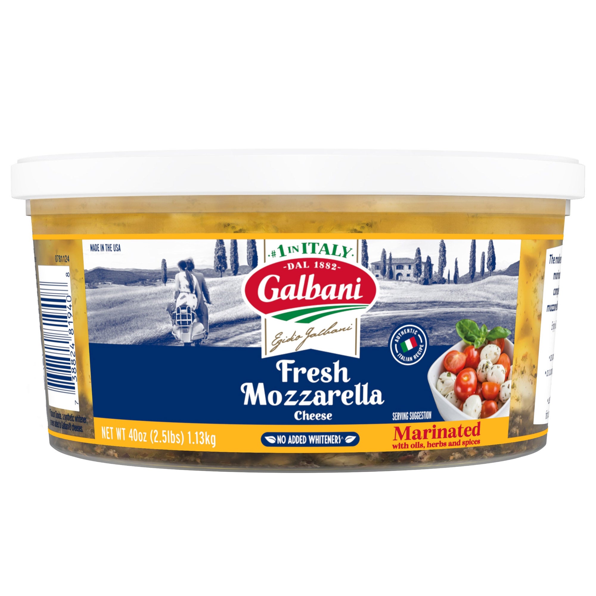 Galbani Marinated Fresh Mozzarella 40 oz (#1230827) - $11.99