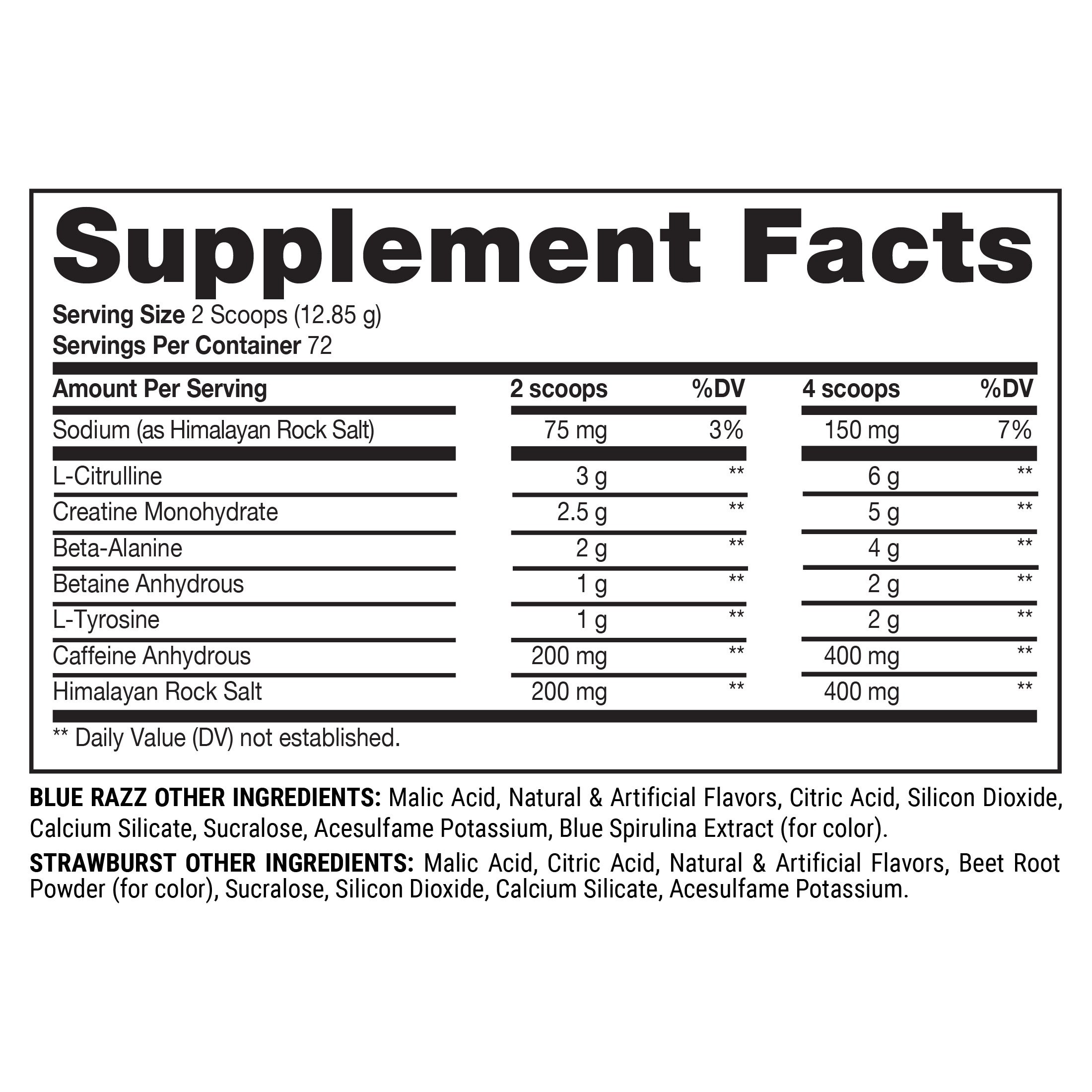 Mr. Hyde Signature Pre-Workout/Creatine 36.6 oz, 72 Servings - $29.99 ...