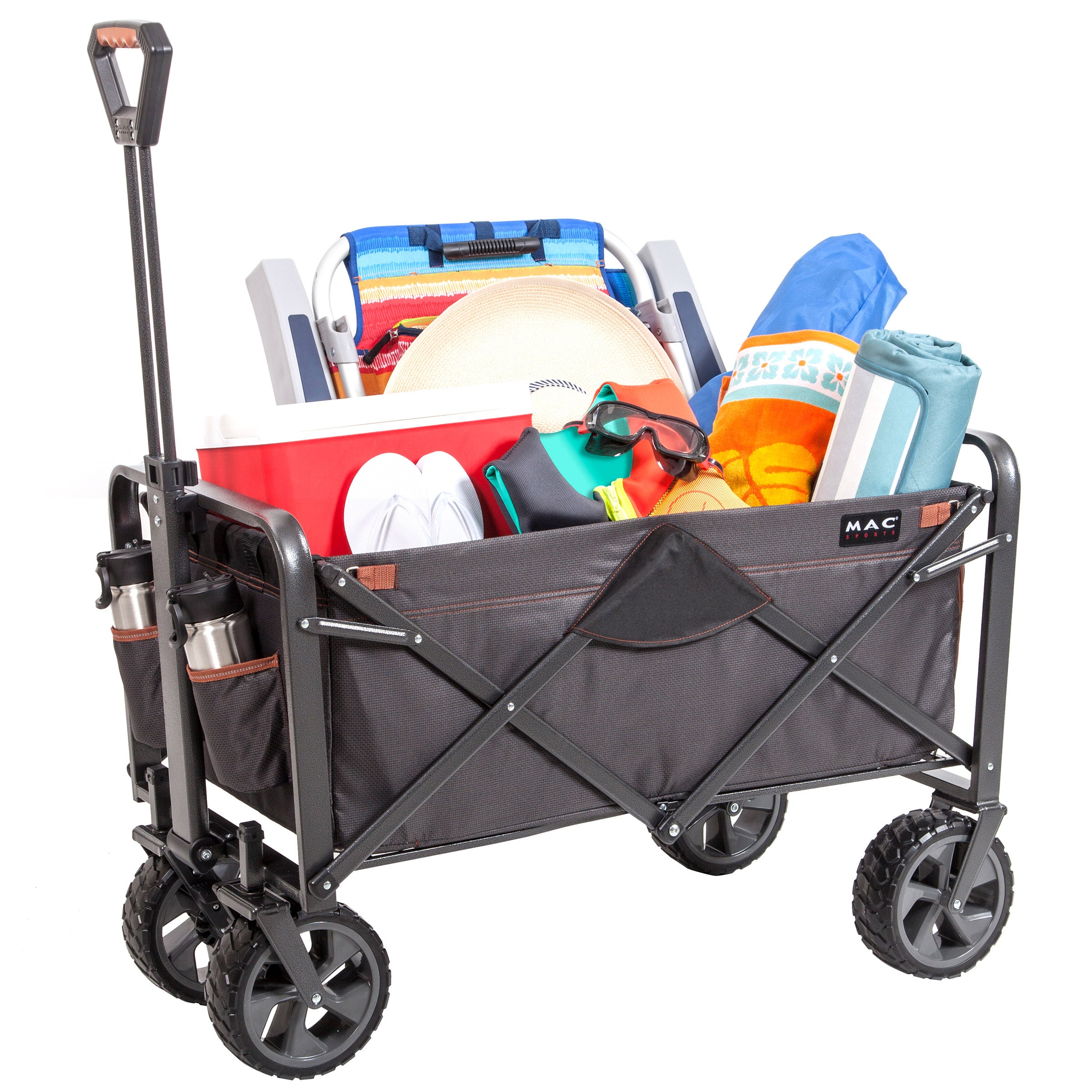 Mac Sports XL Folding Wagon with Brakes (#1872234) - $89.99