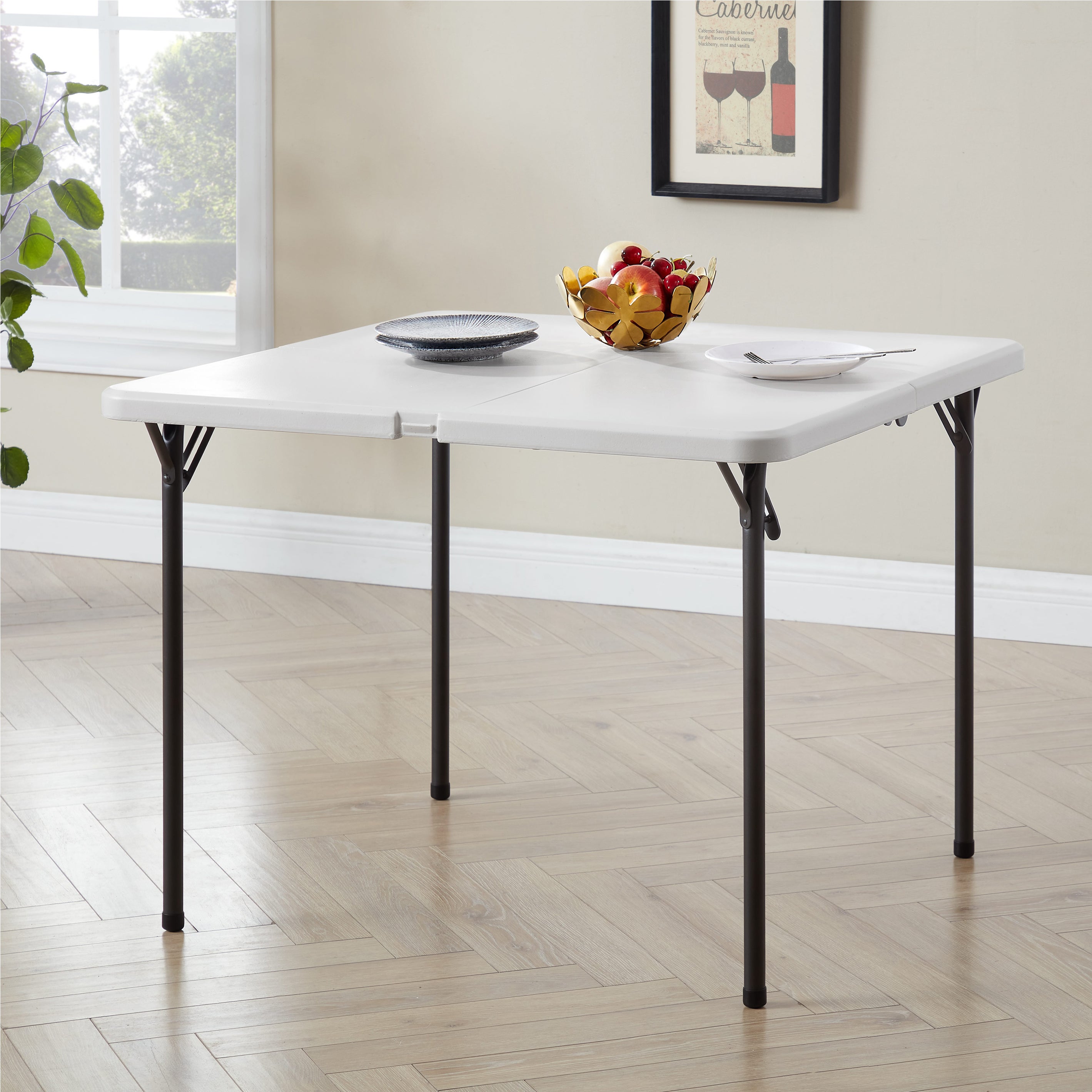 Maxchief 36" x 36" Fold-in-Half Card Table (#1731068) - $34.99