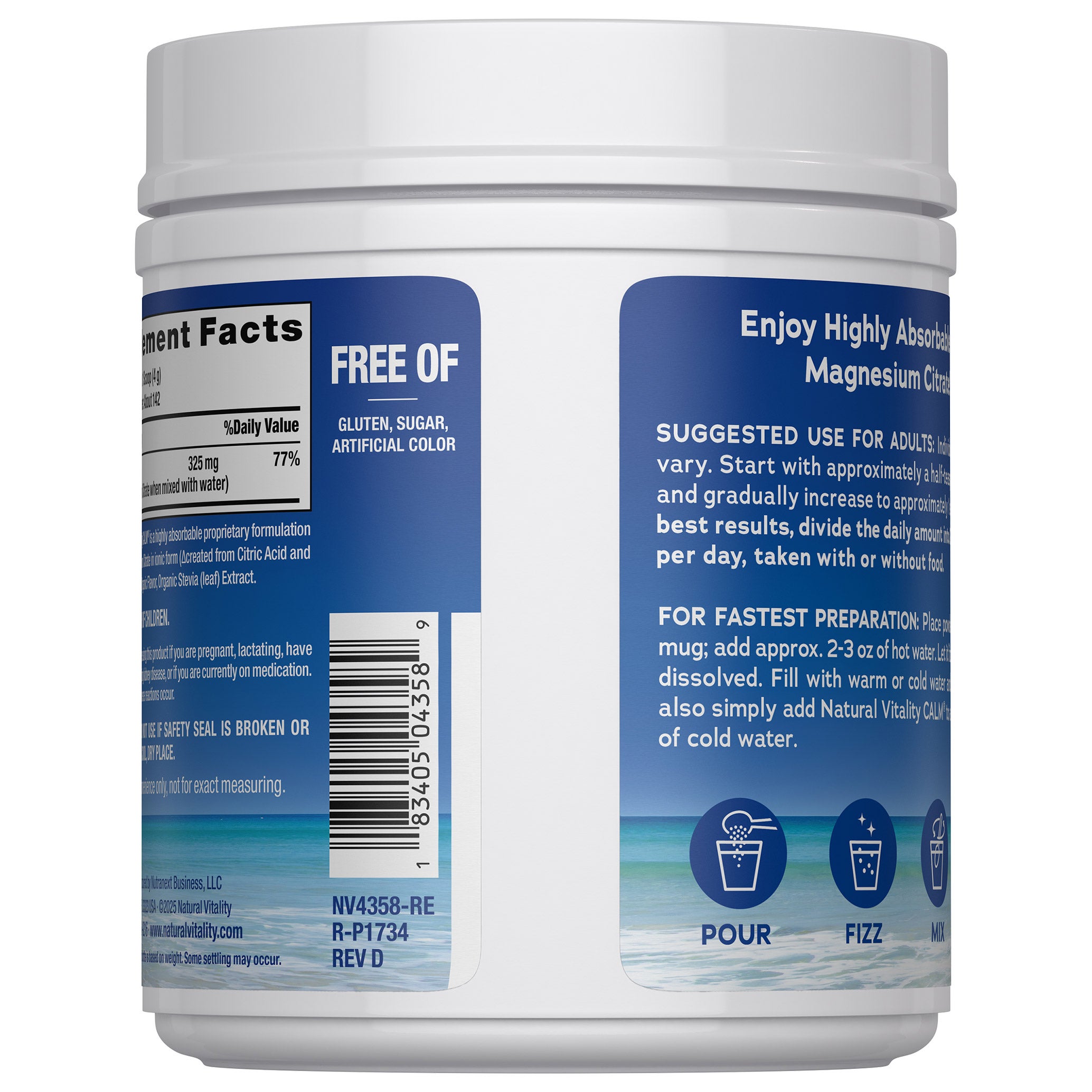 Natural Vitality CALM Magnesium Citrate 20 oz - $24.99 at Costco