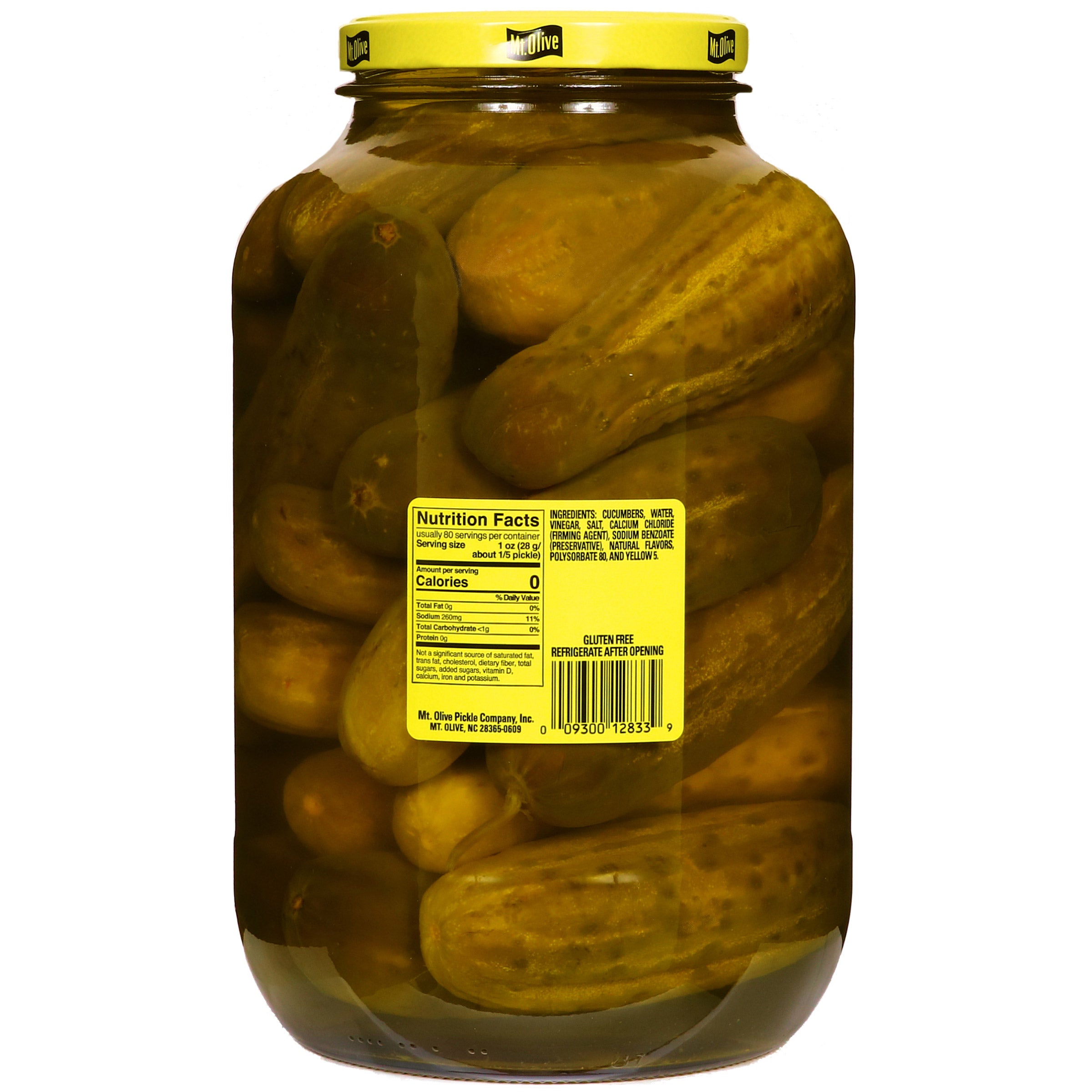 MT. OLIVE WHOLE KOSHER DILLS 1 GAL - $5.69 at Costco