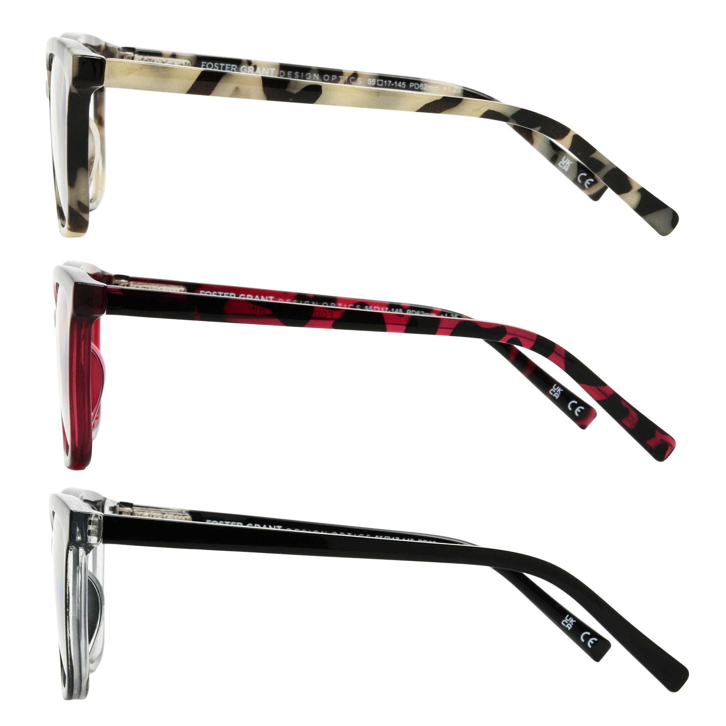 Foster Grant Design Optics 3-Pack Reading Glasses - $15.99 at Costco