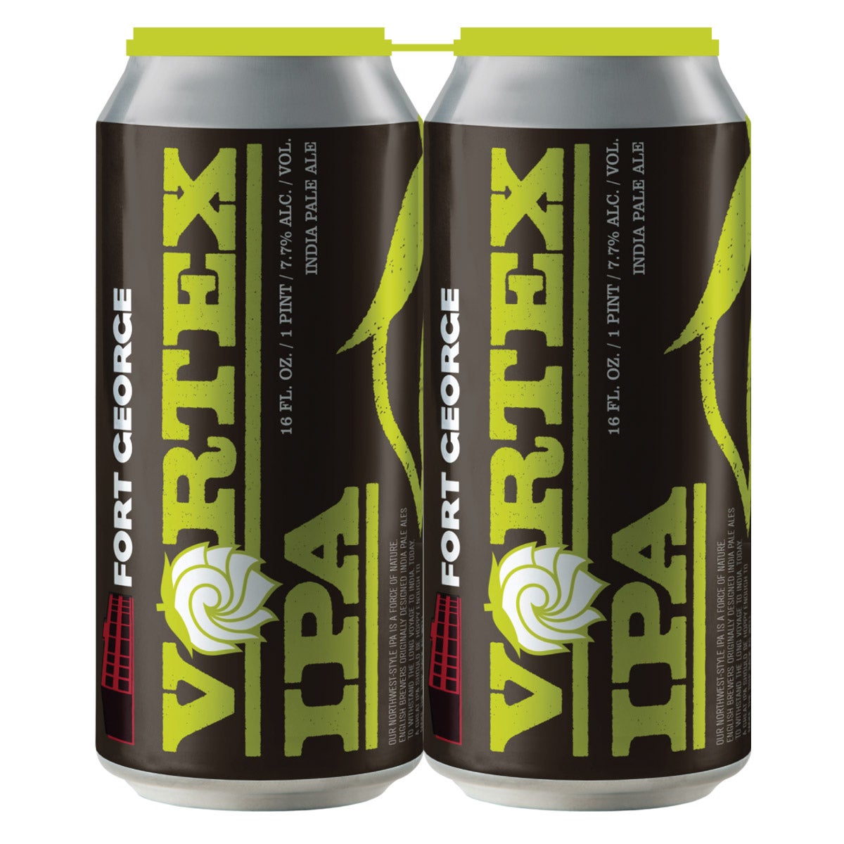 Fort George Brewery Vortex IPA Oregon 4-Pack 16 oz. (#1013469) - $10.39 ...