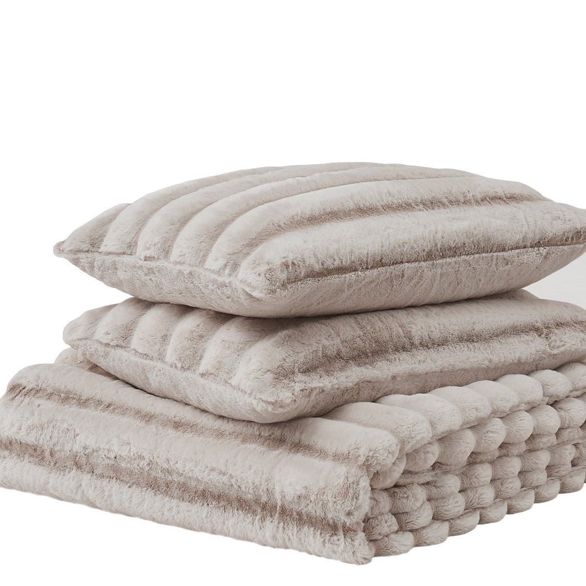 Frye Faux Fur Comforter 3-Piece King Set - $69.99 at Costco