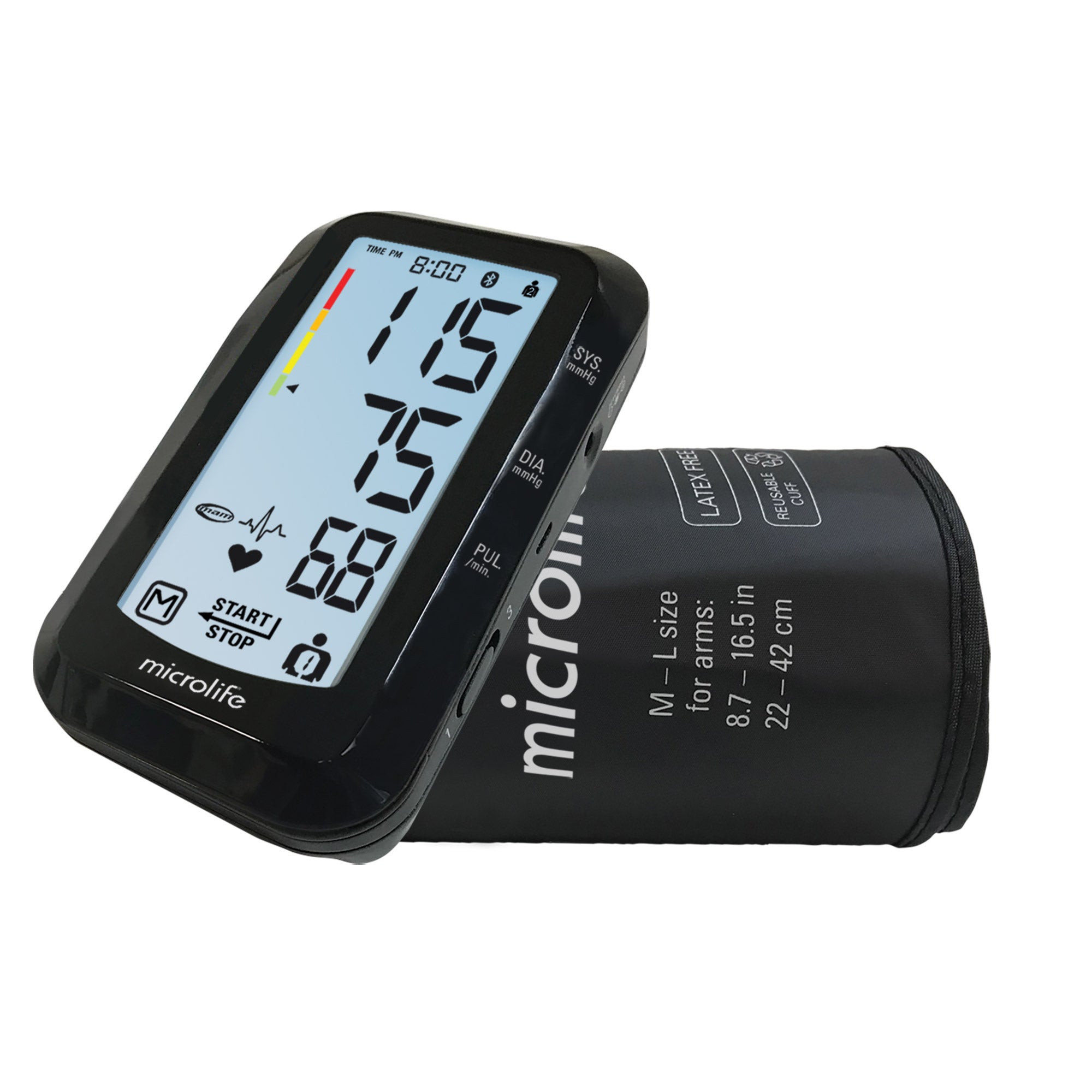 Microlife Bluetooth Blood Pressure Monitor Model BP3GY1-2N (#1286341 ...