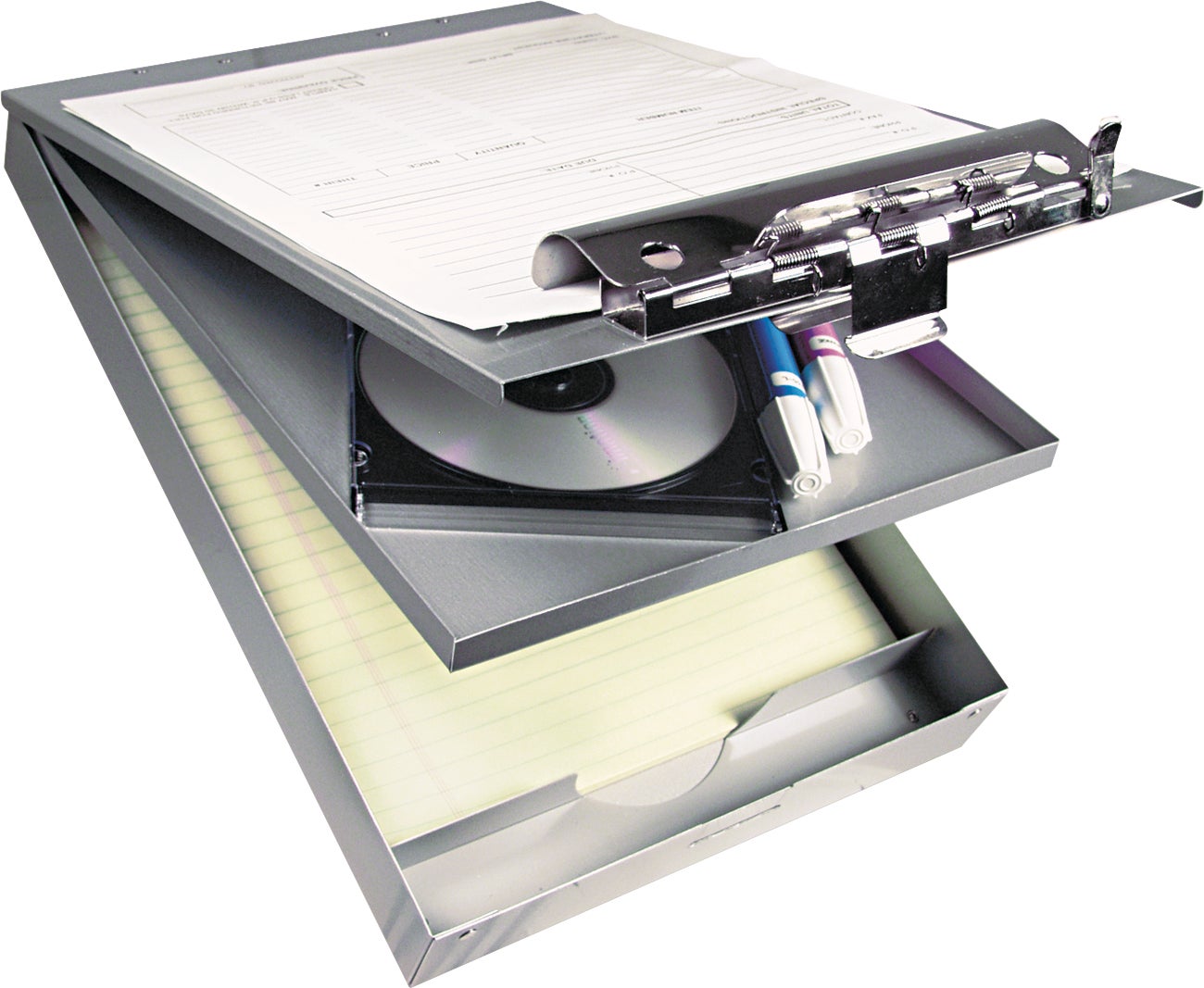 Saunders Cruiser-Mate Aluminum Form Holder with Storage, 8.5" x 12 ...