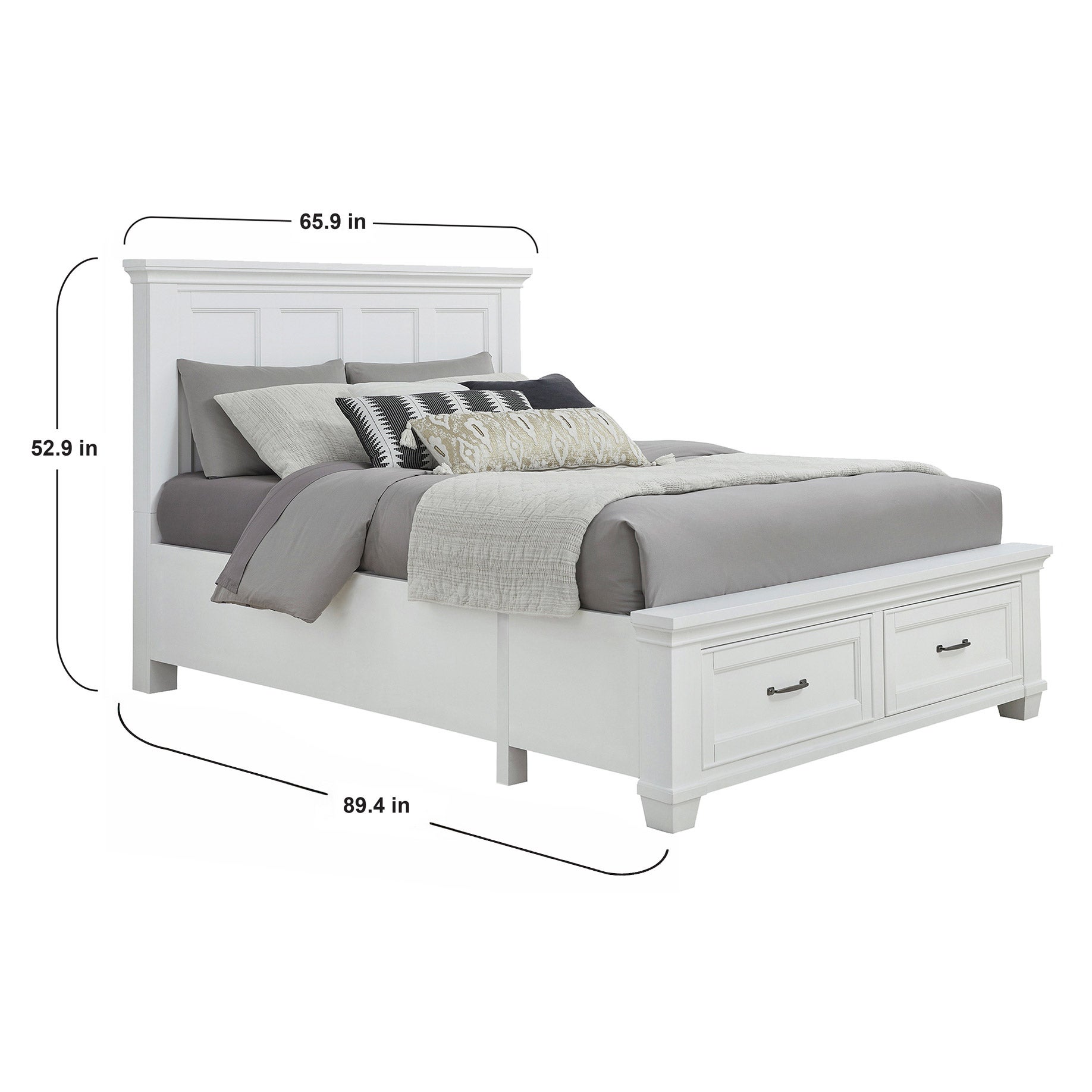 Universal Broadmoore Rose Queen Storage Bed - $499.97 at Costco