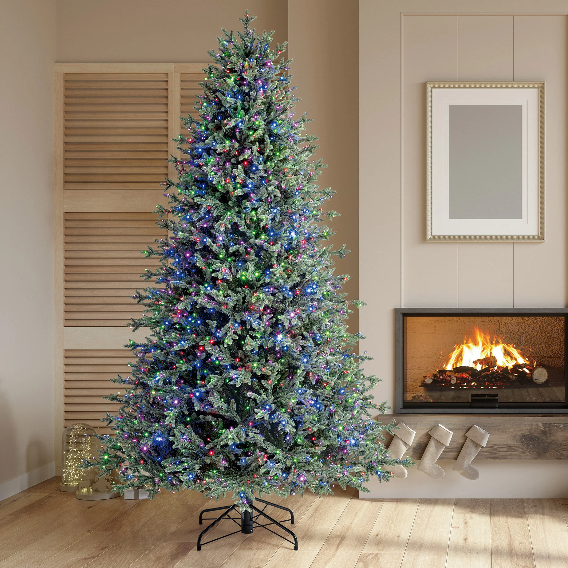 7.5' Pre-Lit Radiant Micro LED with Twinkle Christmas Tree (#1739980 ...