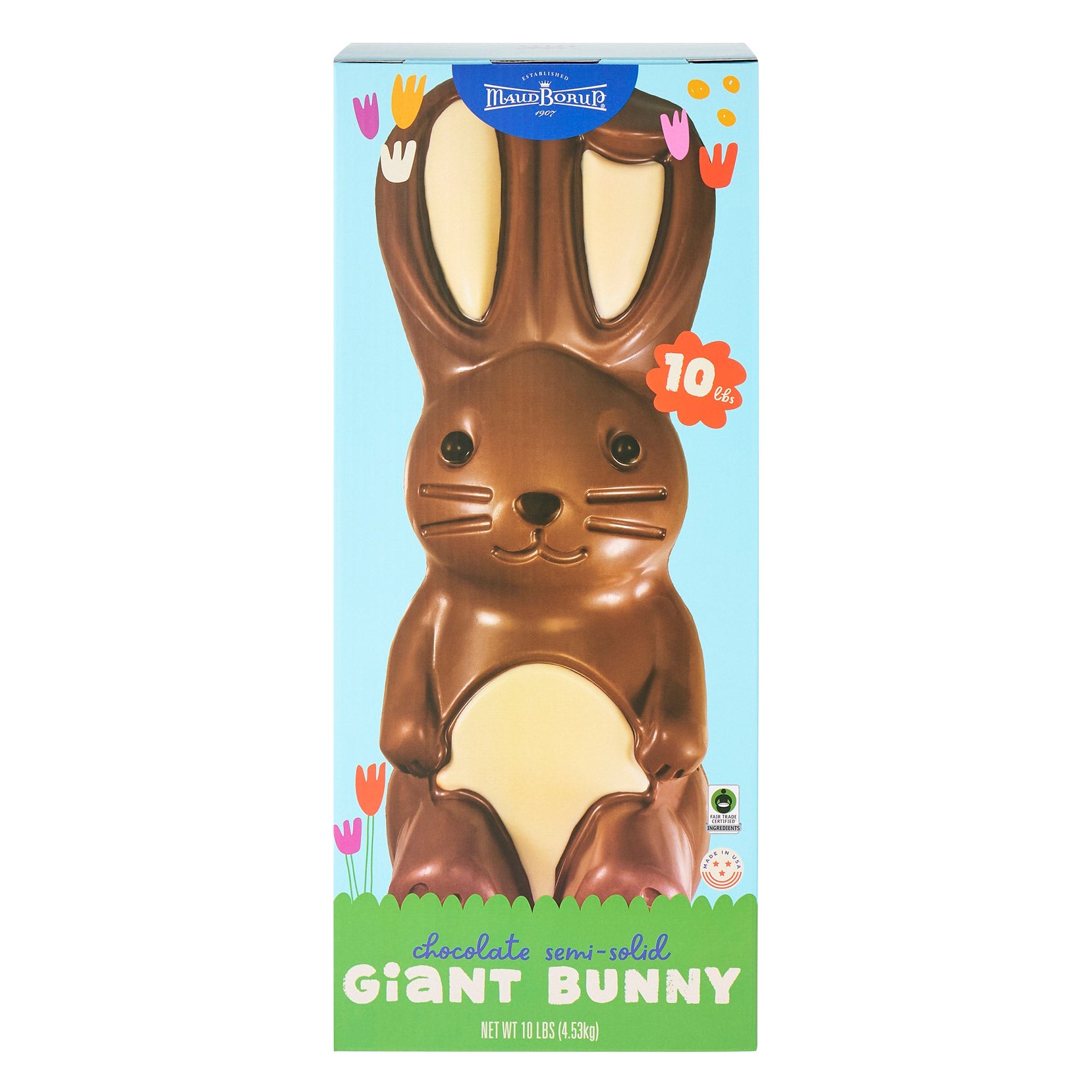 Maud Borup Giant Chocolate Bunny 160 Ounce Container - $28.99 at Costco