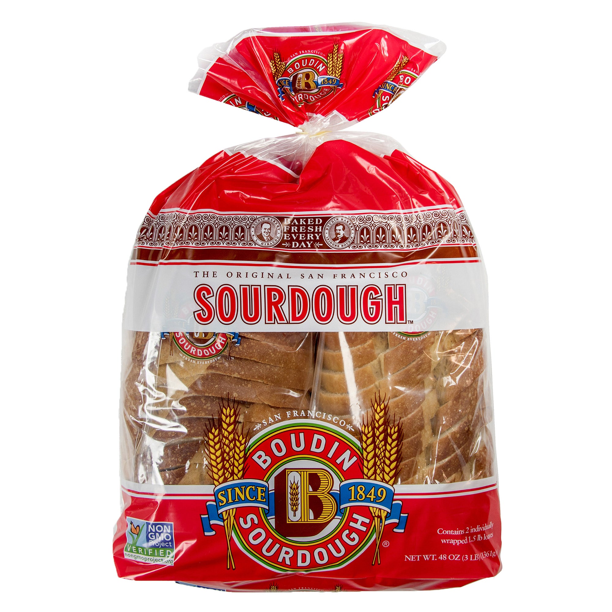 Boudin Sliced Sourdough 2/24 oz (#553617) - $6.49