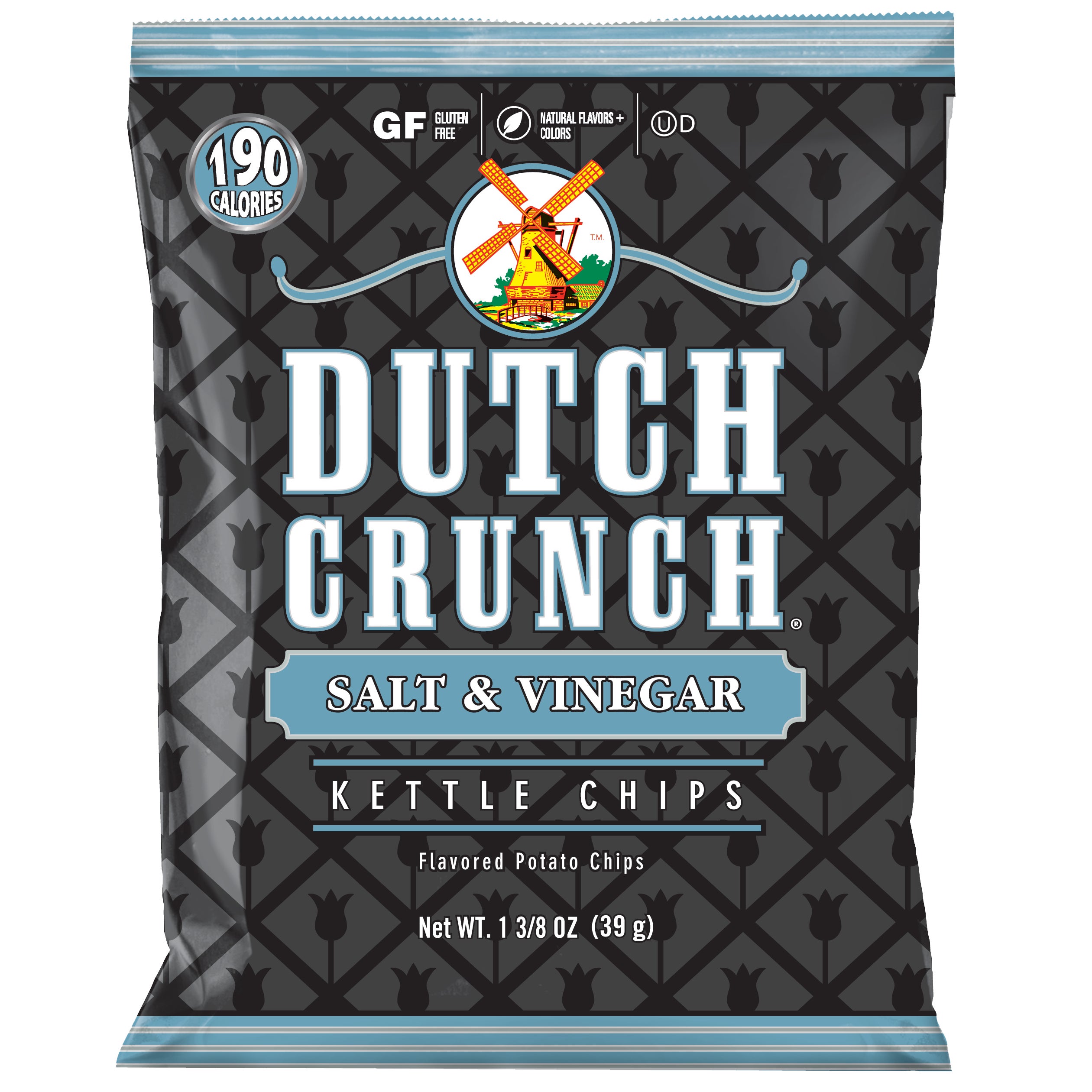 Dutch Crunch Salt and Vinegar Kettle Chips, 40 ct / 1.375 oz (#1854664 ...