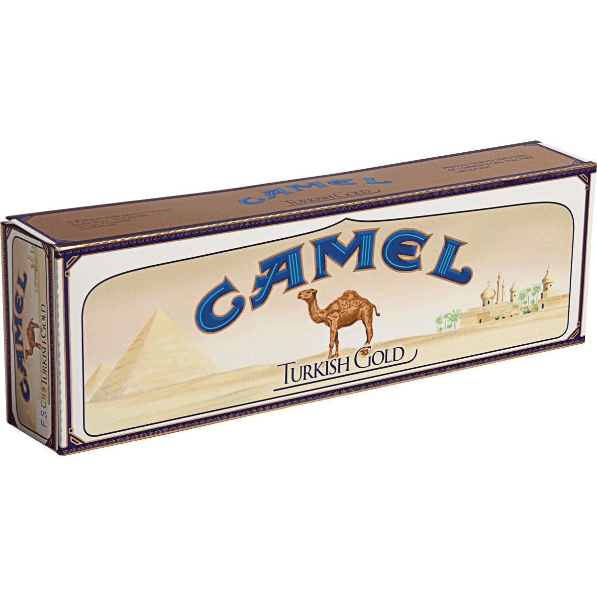Camel Turkish Gold Box Cigarettes (#331707) - $88.19 (down from $174.41)