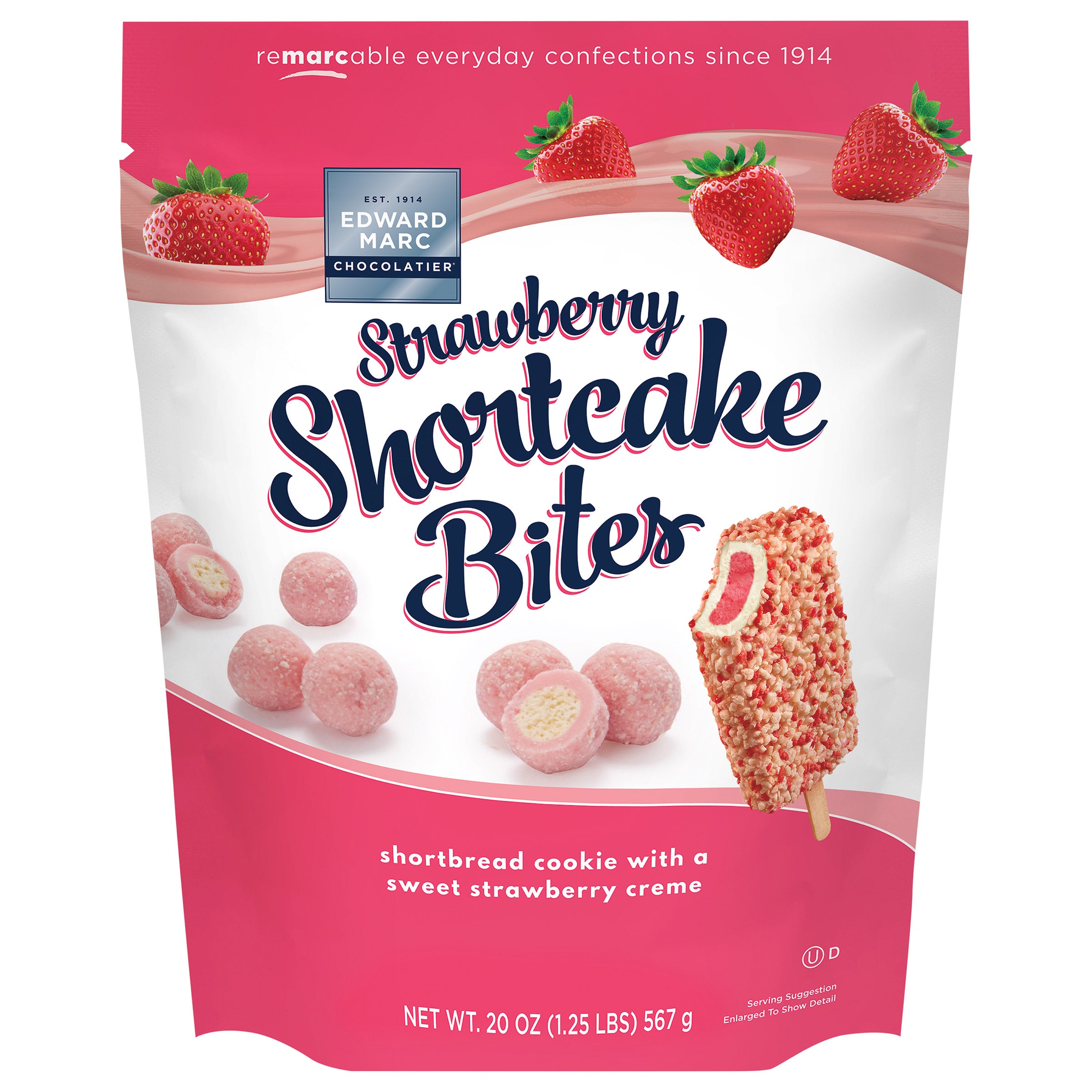 Edward Marc Strawberry Shortcake Bites 20 Ounce Bag (#1932019) - $10.99 ...