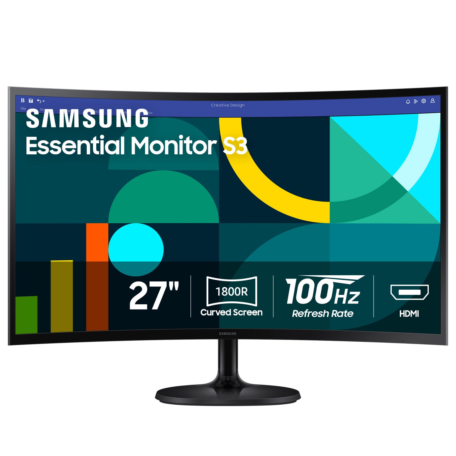 Samsung S36CG Series 27" Curved Monitor LS27D36CGANXZA (#1953352) - $69 ...