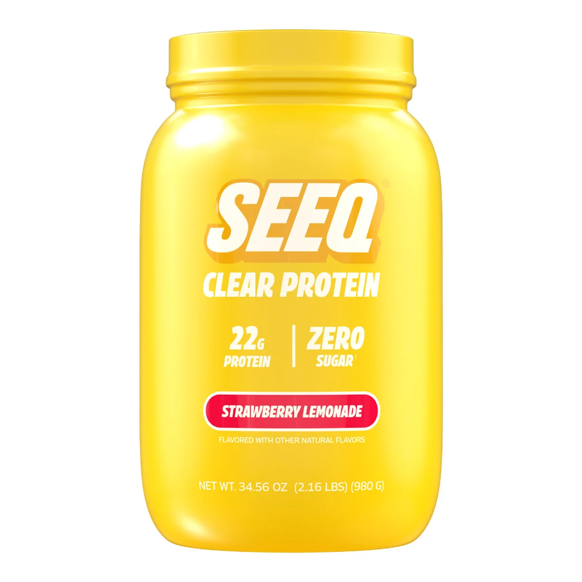SEEQ Clear Whey Protein Powder, Strawberry Lemonade, 2.16 lbs (#1993530 ...