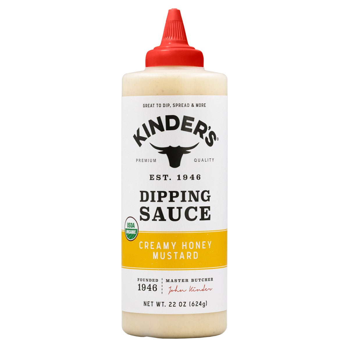 Kinder's Organic Creamy Honey Mustard 22 OZ (#1874261) - $7.99