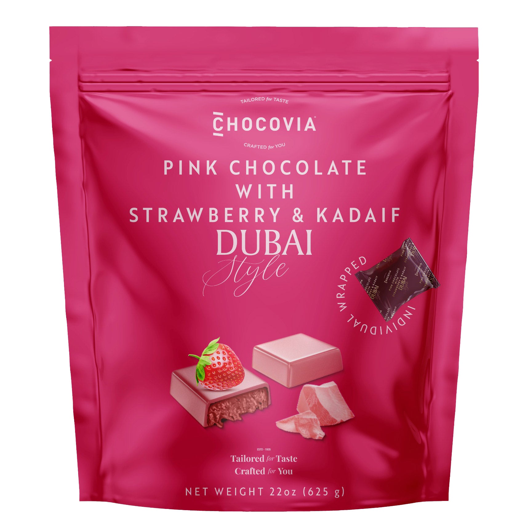 Chocovia Pink Chocolate Dubai Style 22 oz (1.37 lbs) (#1990867) - $2.97 ...