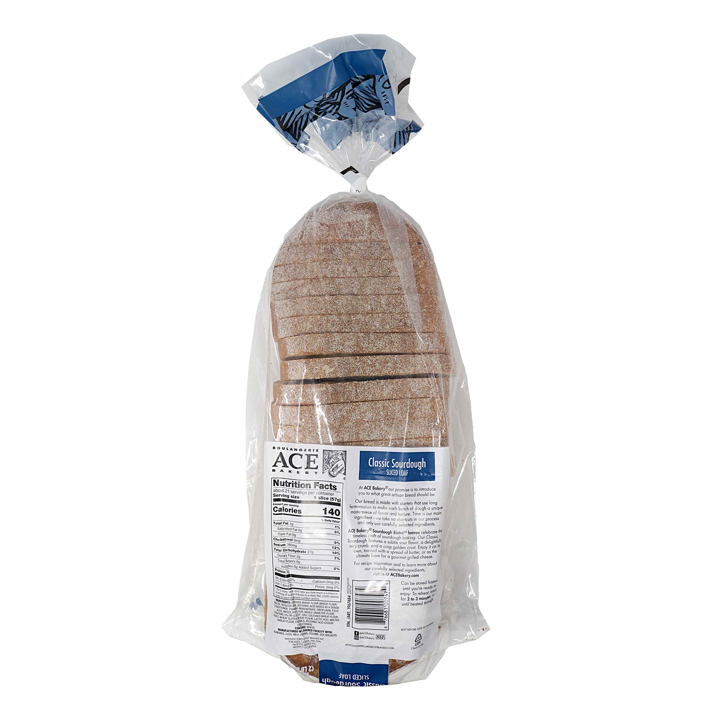 Ace Bakery Sourdough Bistro Bread 40.6 oz (2.53 lbs) - $5.69 at Costco