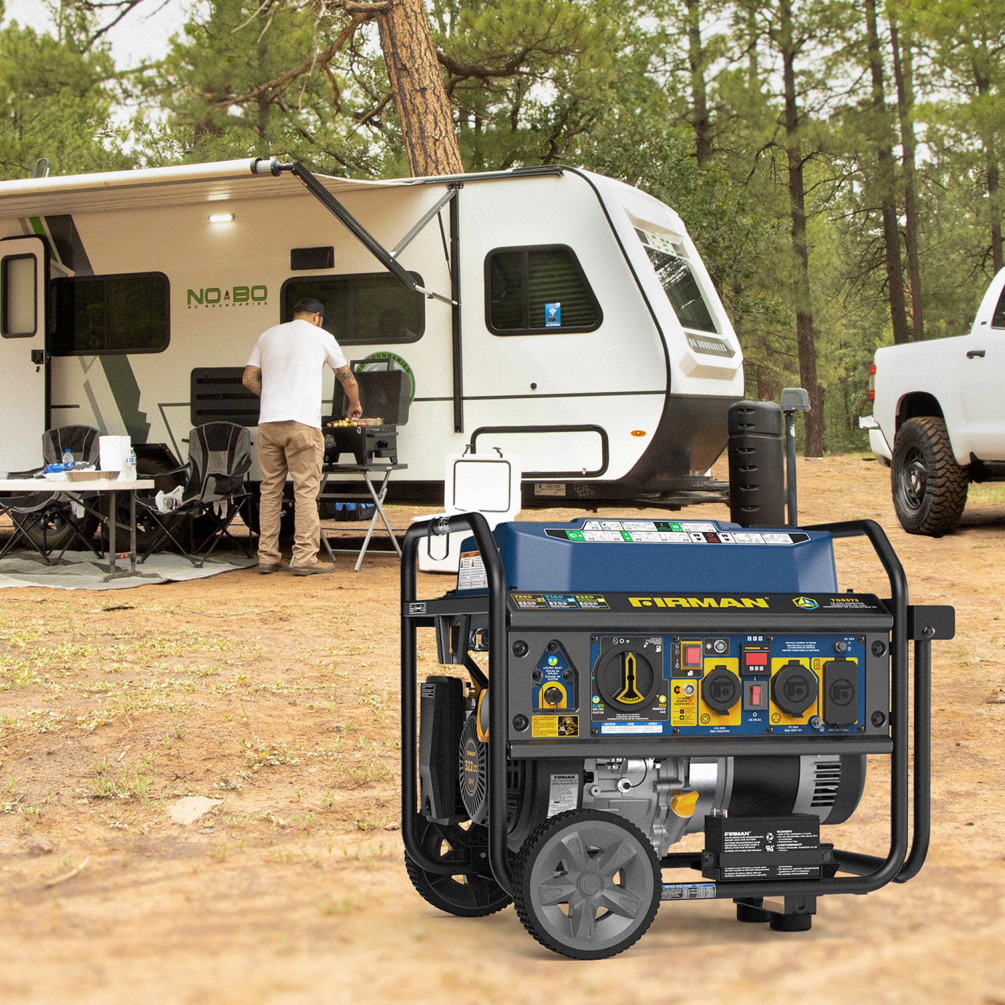 Firman 6300W Running Tri-Fuel Generator with CO Alert - $799.99 at Costco