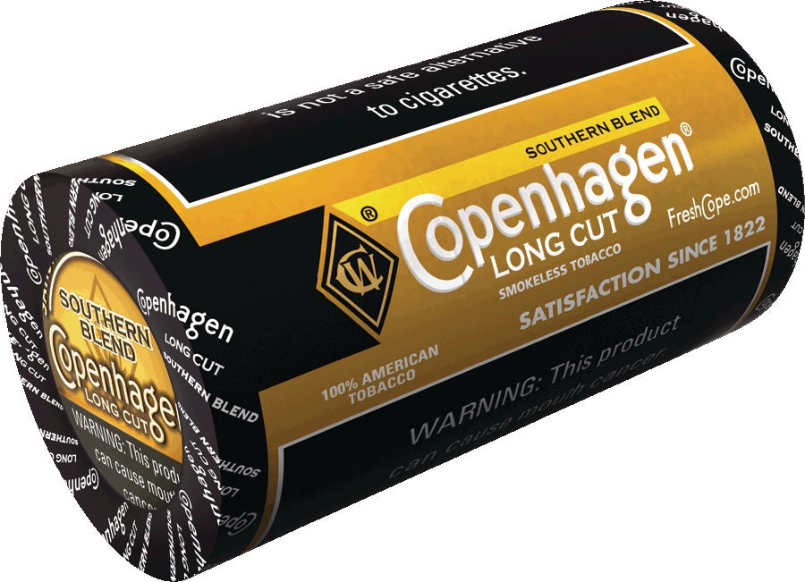 Copenhagen Southern Blend Long Cut Smokeless Tobacco, 1.2 oz, 5-Pack ...