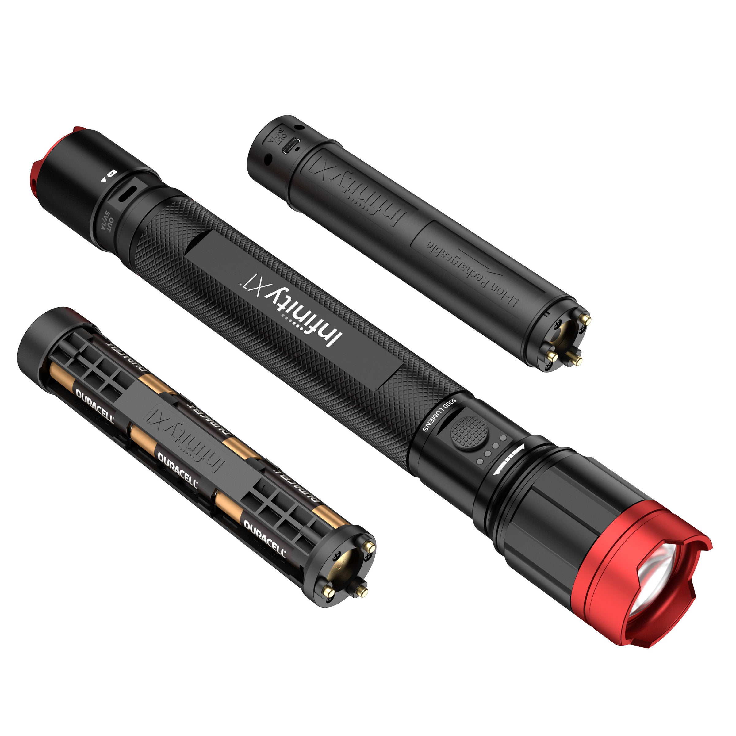 Infinity X1 Dual Power Flashlight 5000 Lumens - $19.97 at Costco