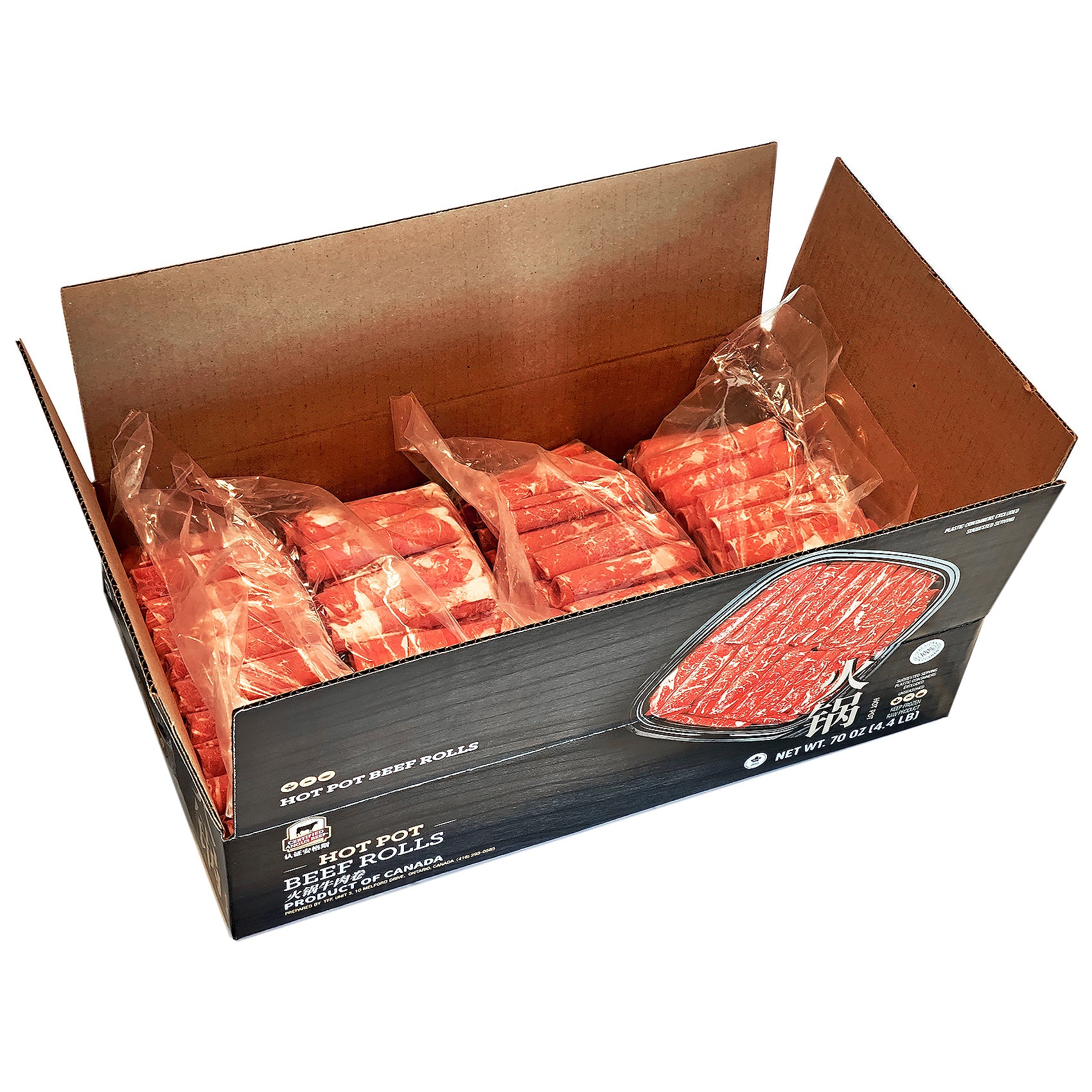 Hot Pot Beef Chuck Rolls 4.4 lbs - $52.49 at Costco
