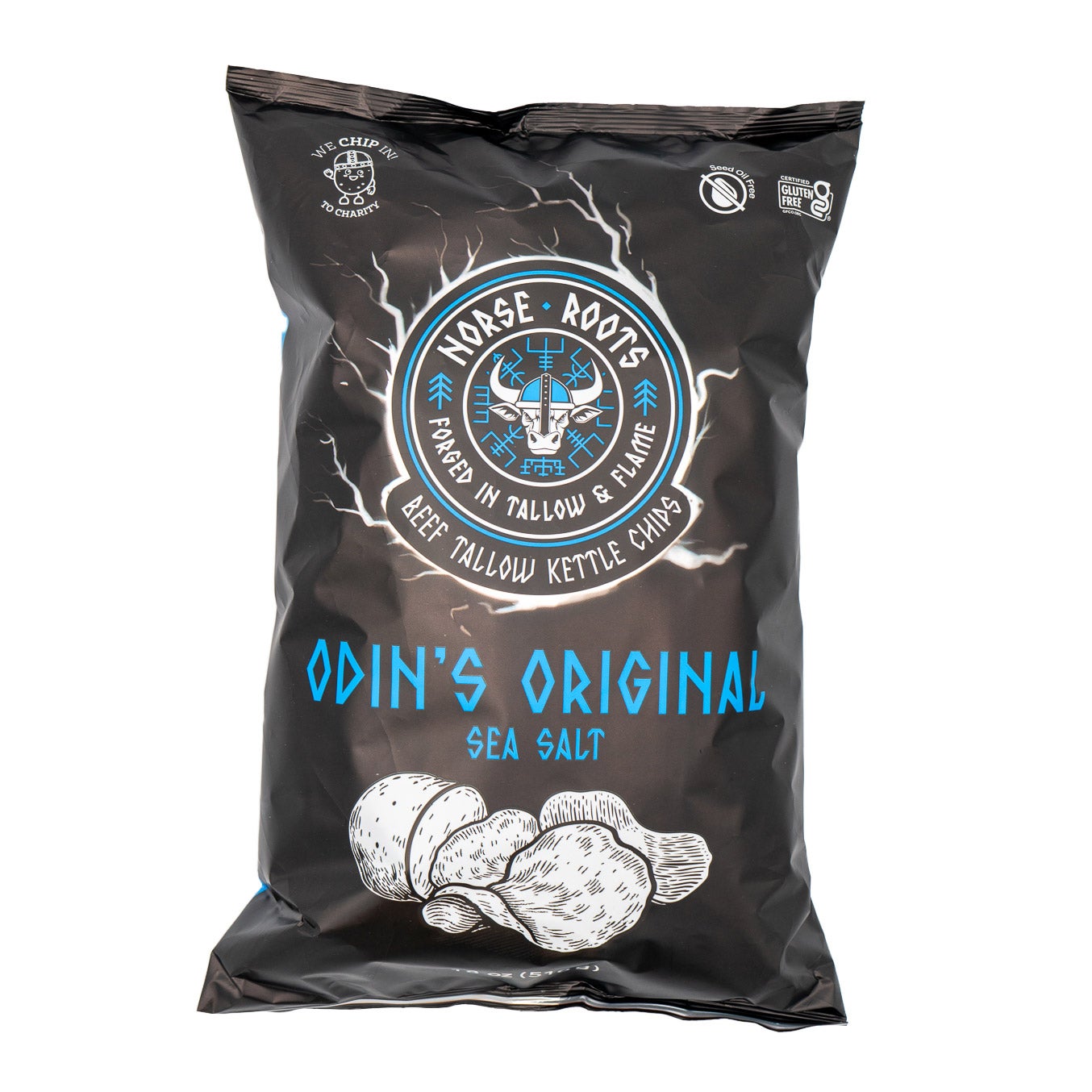 Norse Roots Beef Tallow Chips Sea Salt 18 oz (1.1 lb) (#1960925) - $6. ...