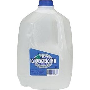 MOUNTAIN MIST SPRING WATER 6/1 GAL - $6.79 at Costco