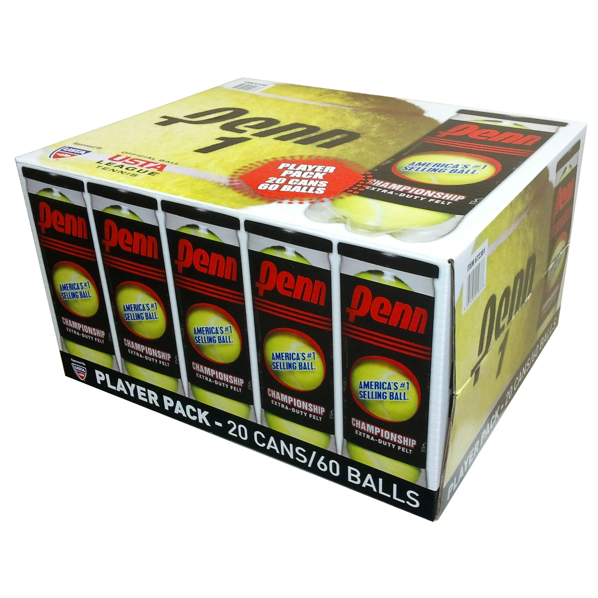 Penn Extra Duty 20-Pack Tennis Balls (#672381) - $45.99 (down from $49.99)
