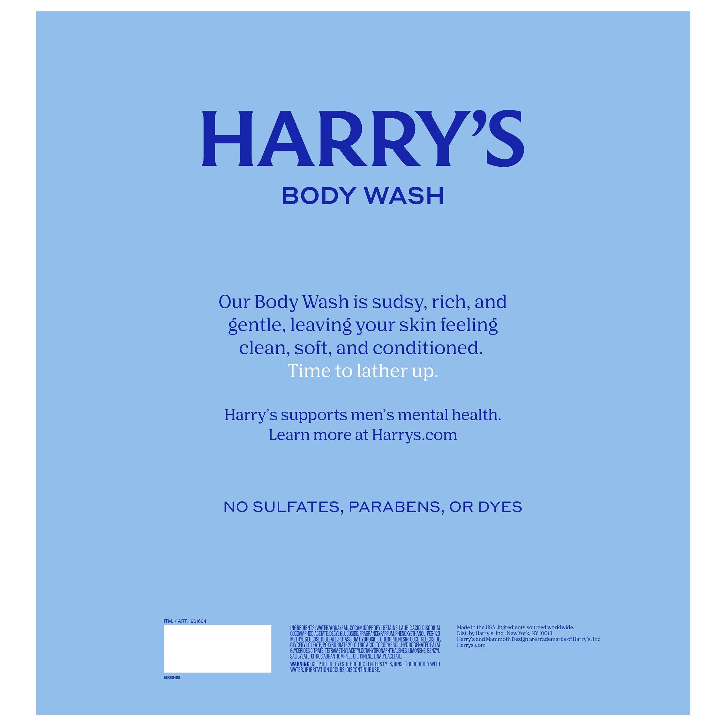 Harry's Stone Body Wash, 2-Pack, 30 fl oz Each - $9.97 at Costco