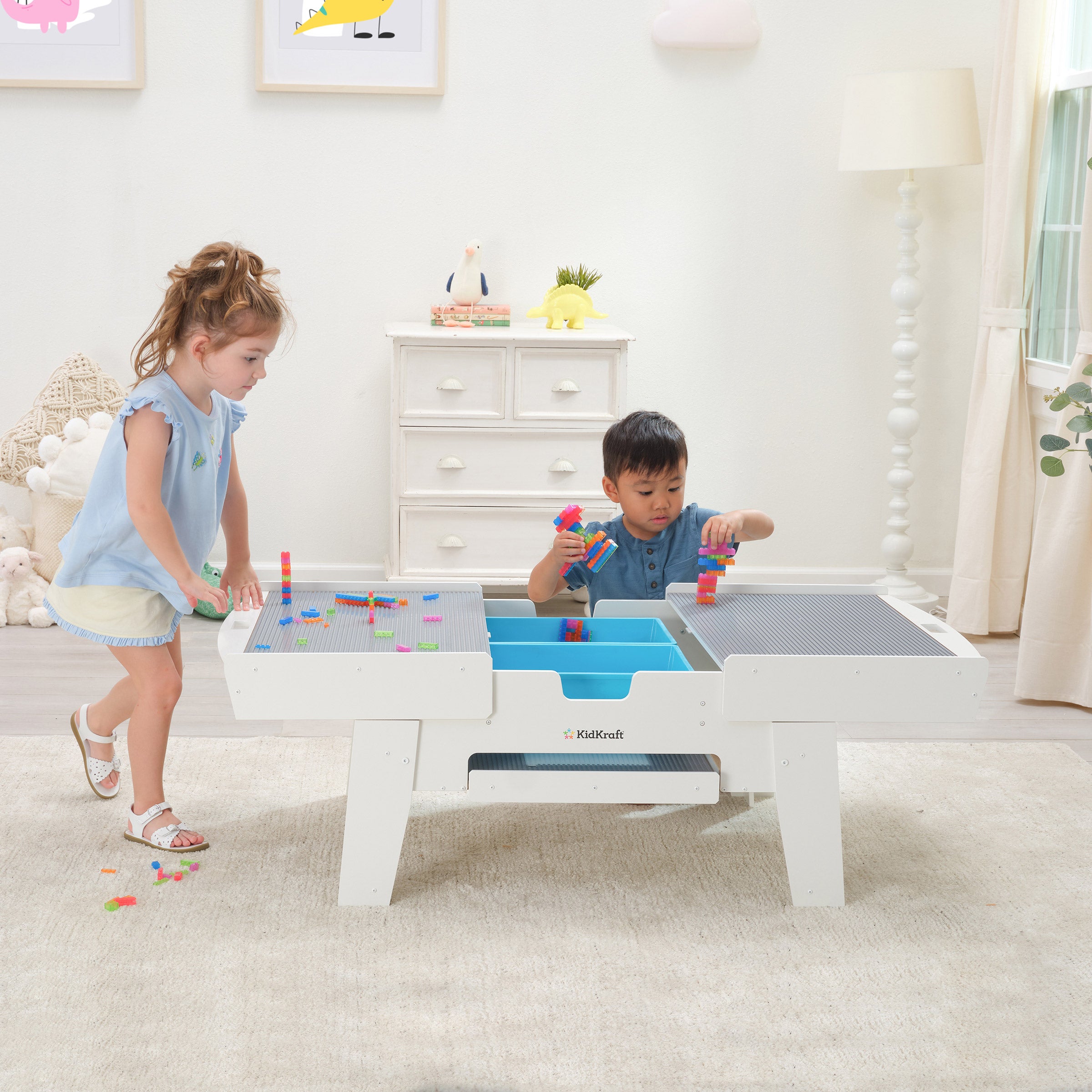 KidKraft Building Bricks Play N Glow Activity Table - $34.97 at Costco