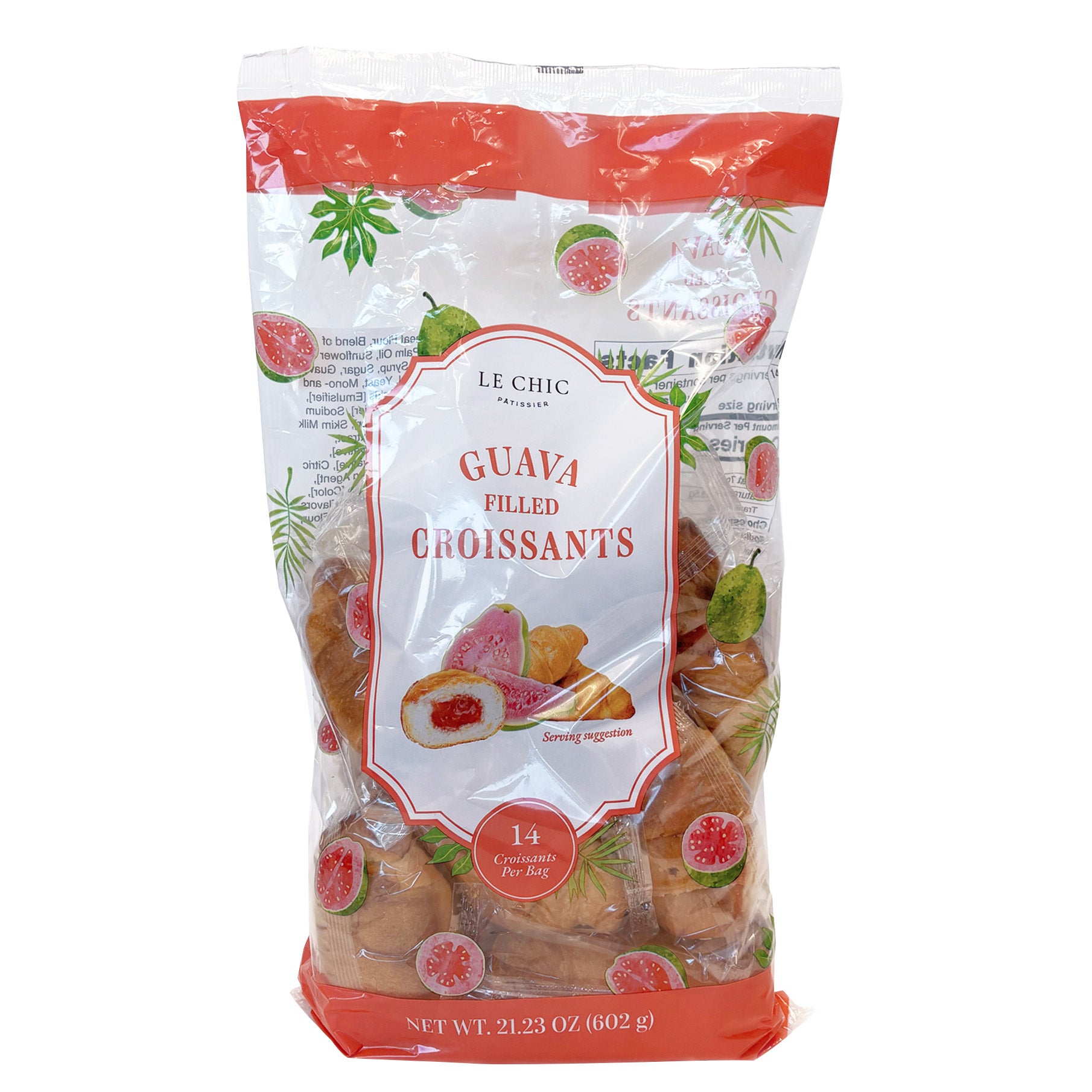 LE CHIC PATISSERIE GUAVA FILLED CROISSANT 21.23 OZ - $7.79 at Costco
