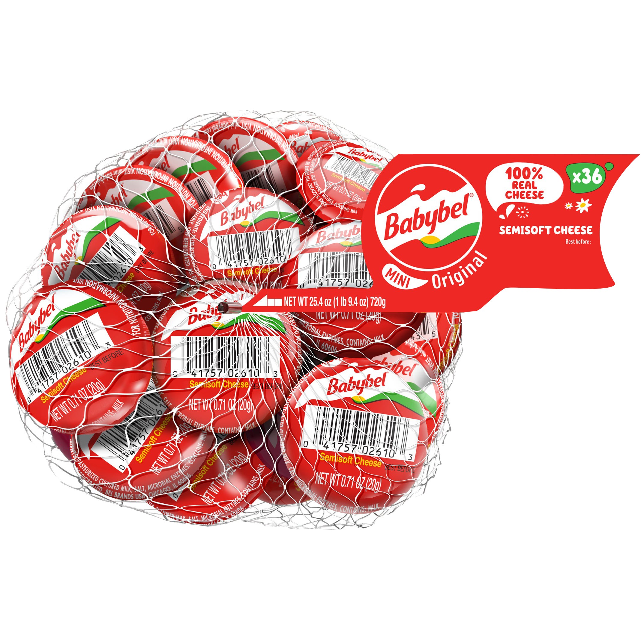 Bel Brands Mini Babybel Cheese 36/0.71 Ounce Pieces - $13.89 at Costco