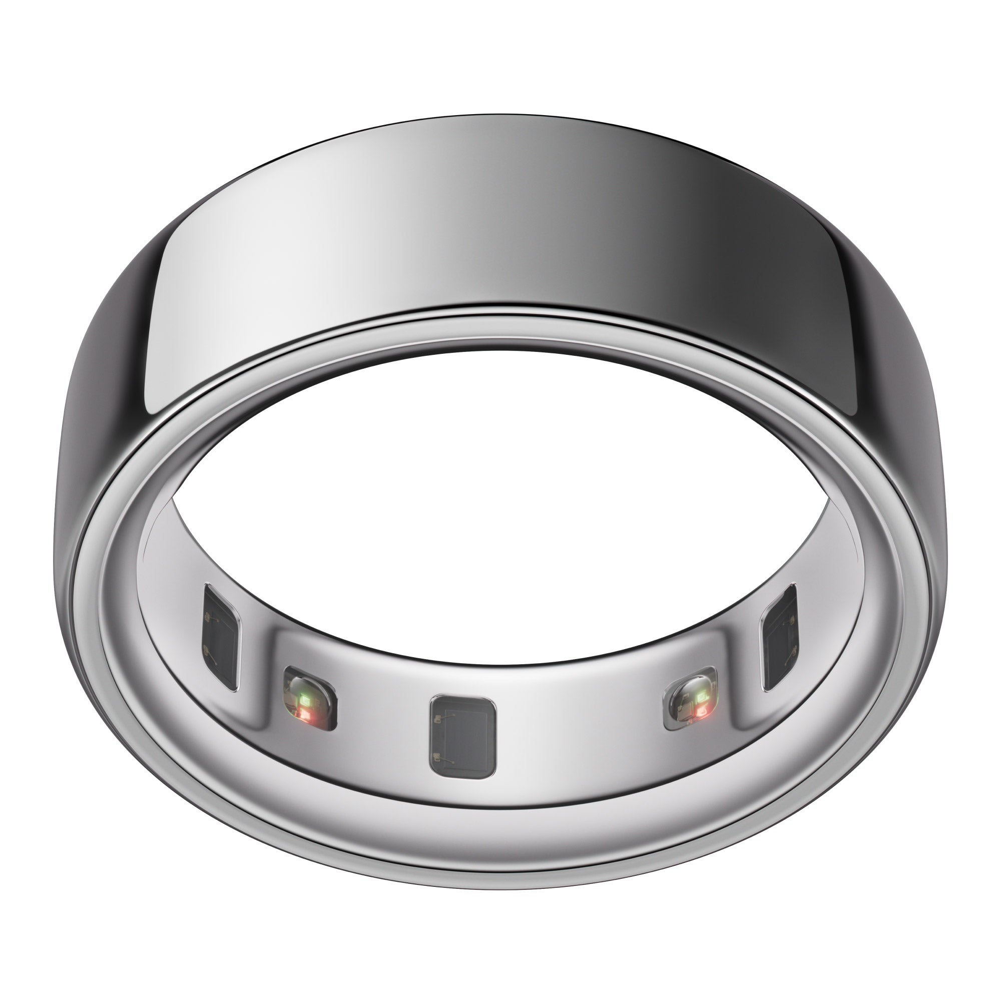 Oura Ring 4 Silver Smart Ring + 2 Chargers Size 7 (#1917481) - $249.99 ...